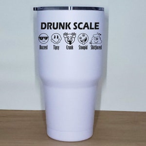 Funny Drunk Scale SVG PNG: Emoji Faces Party Shirt Design | Digital ...