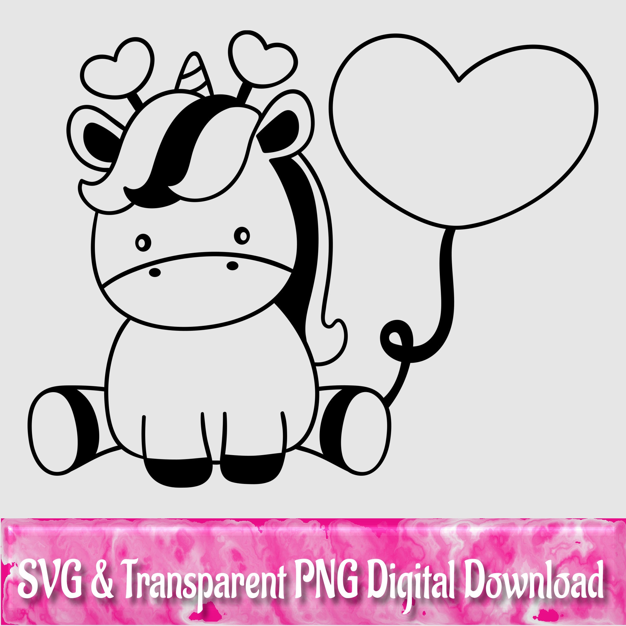 Unicorn, Valentine Unicorn, Unicorn Svg, Unicorns, Unicorn PNG, Unicorn ...