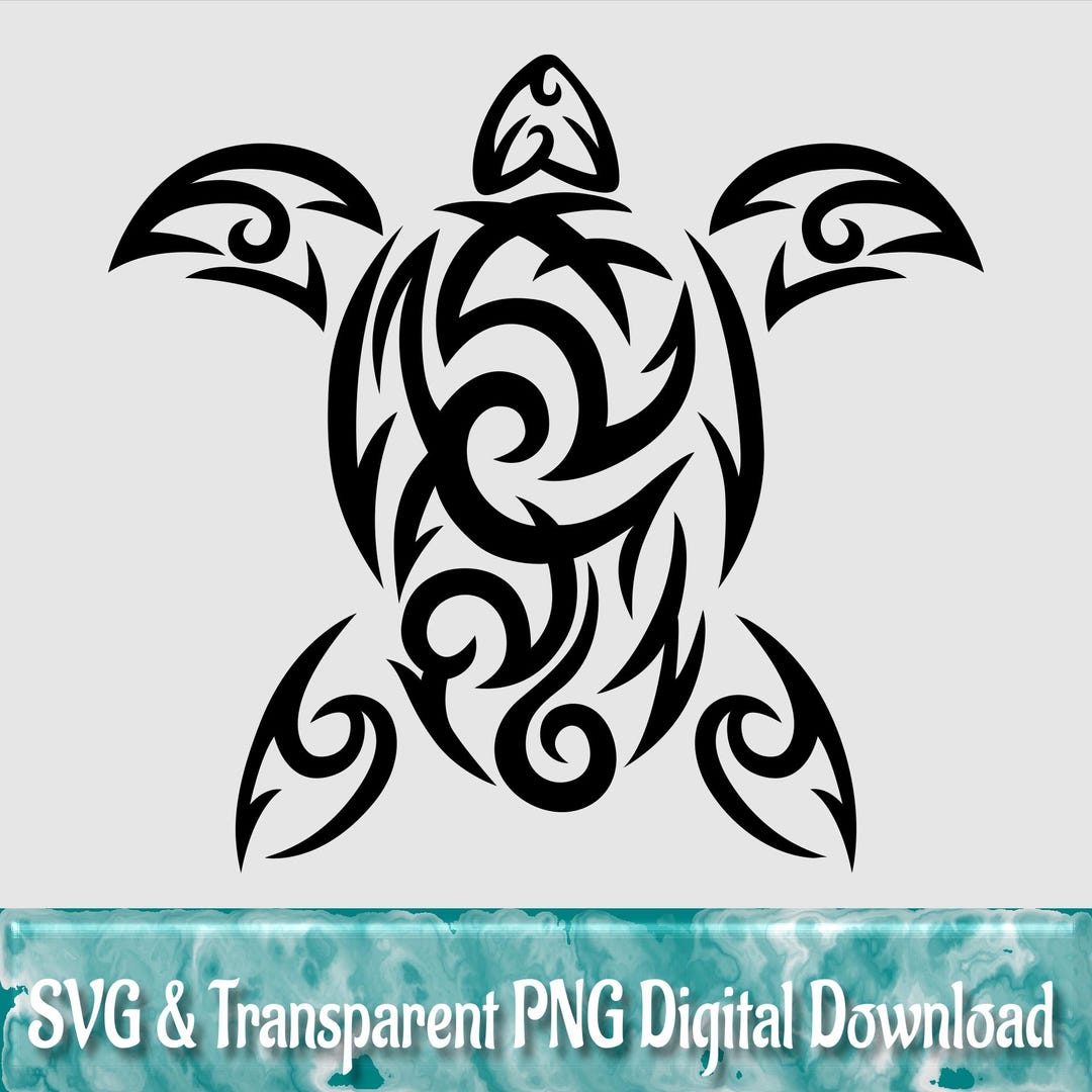 Turtle, Tribal, Cybersigilism, SVG, PNG, Sigils, Neo Tribal, Cyber ...