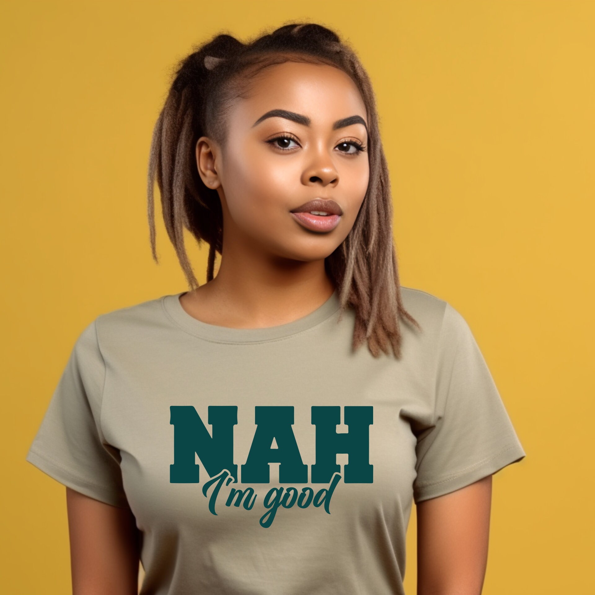 Nah I'm Good SVG: Funny Sarcastic Quote (digital Download) - Etsy