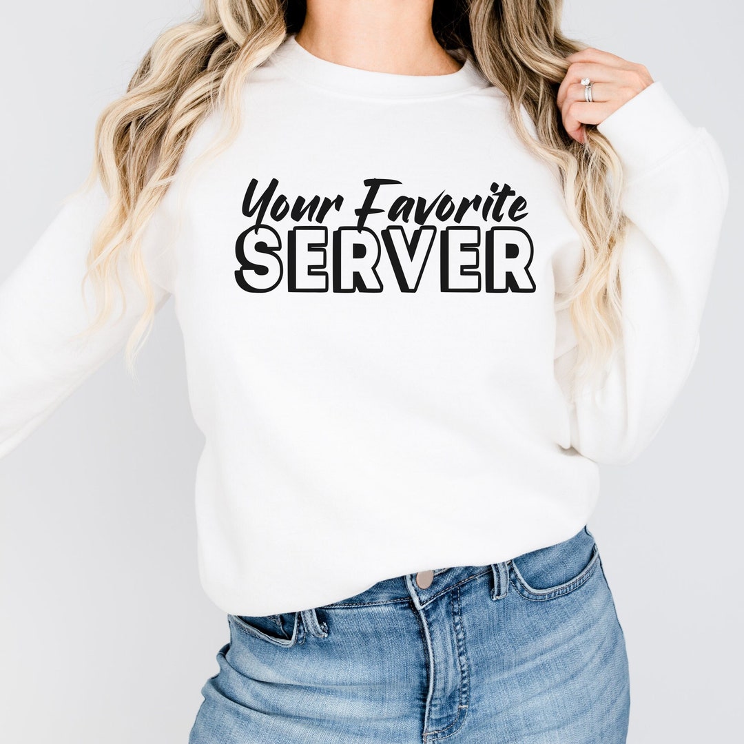 Funny Server SVG: Restaurant Staff Shirt Design (digital Download) - Etsy