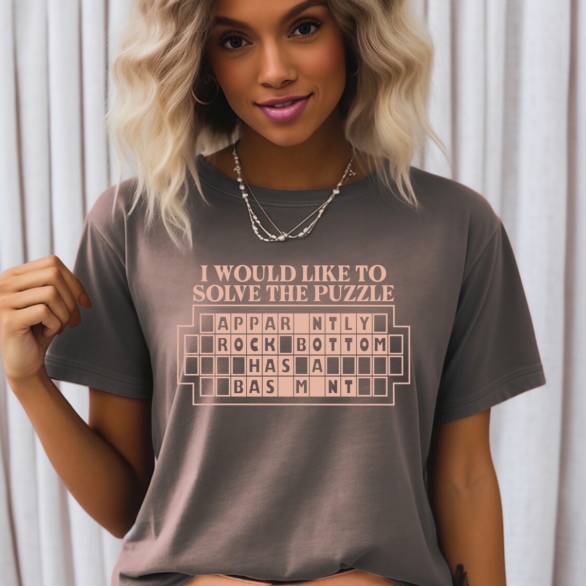 Apparently Rock Bottom Has A Basement SVG PNG: Funny Sarcastic Design ...