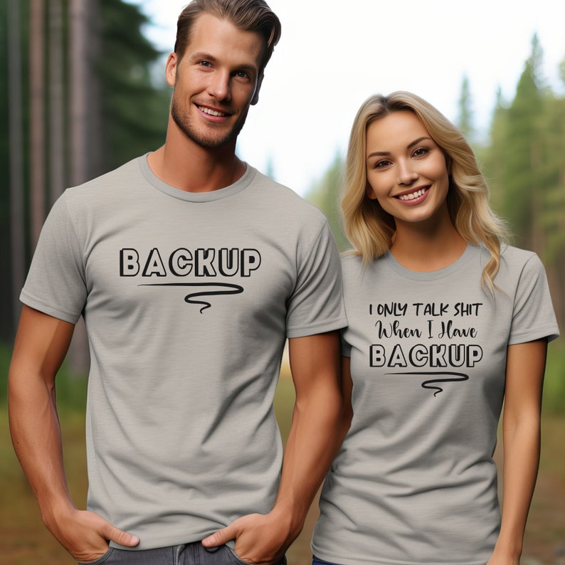 Backup, SVG, PNG, for Best Friends, Group Shirts, Group Friend Shirts ...
