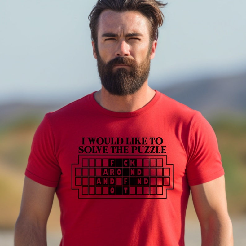 Fuck Around and Find Out, Puzzle, Wheel of Fortune, SVG, PNG, FAFO ...