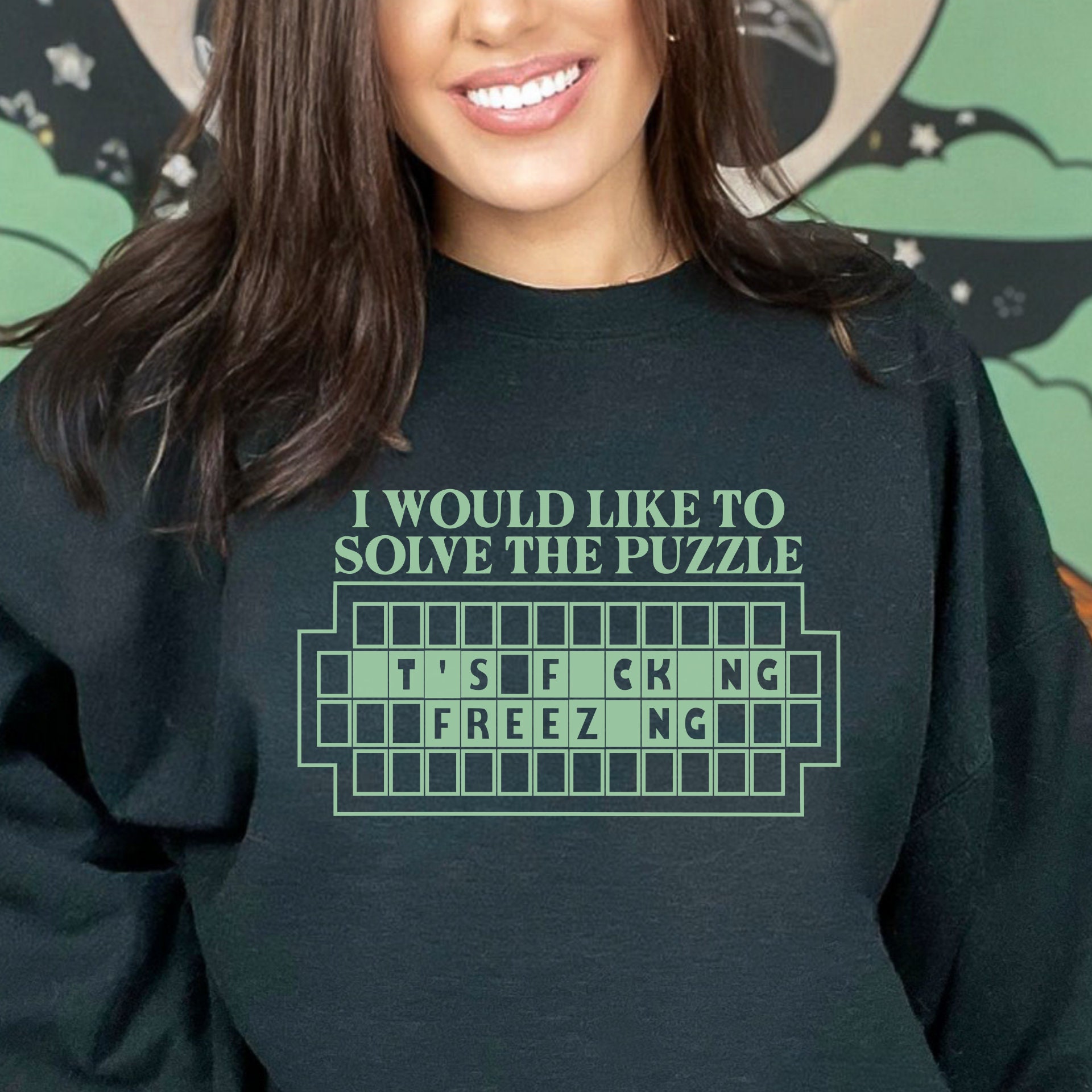 It's Fucking Freezing, SVG, PNG, Wheel of Fortune, Funny Svg, Winter ...