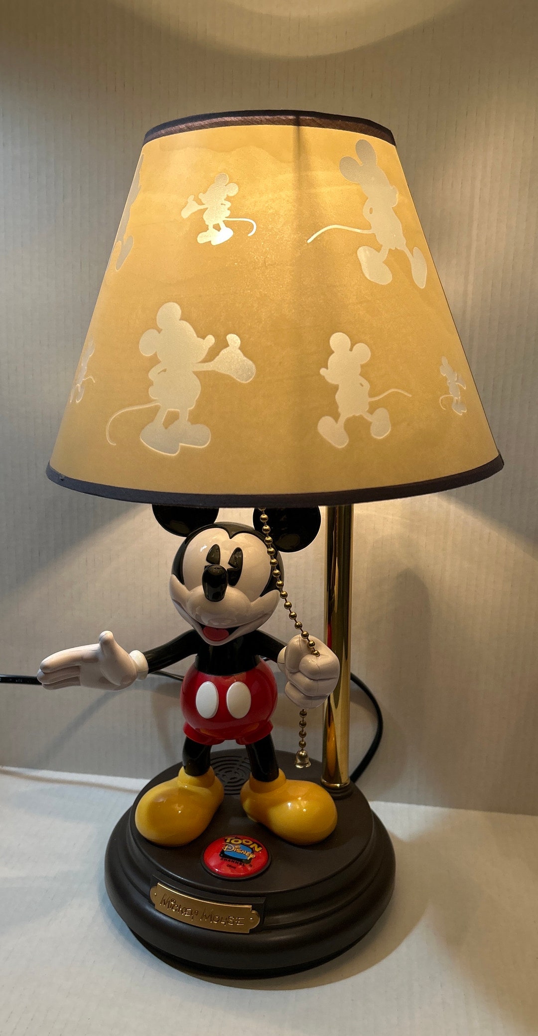 Mickey Mouse Lampe Vintage: Mickey Mouse Lampe Innen – Estrich Mobil