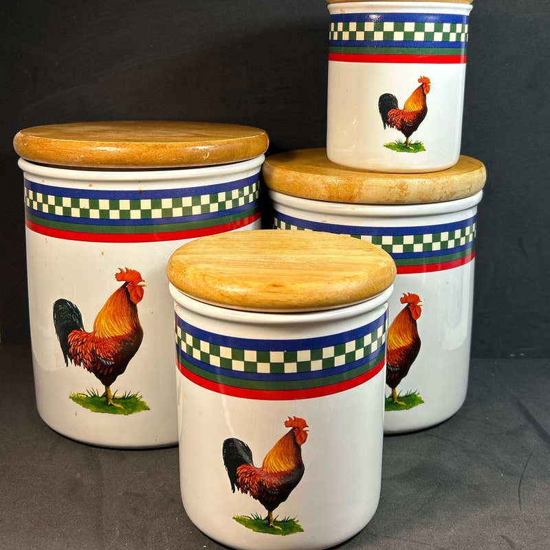 Rooster Canister - Etsy