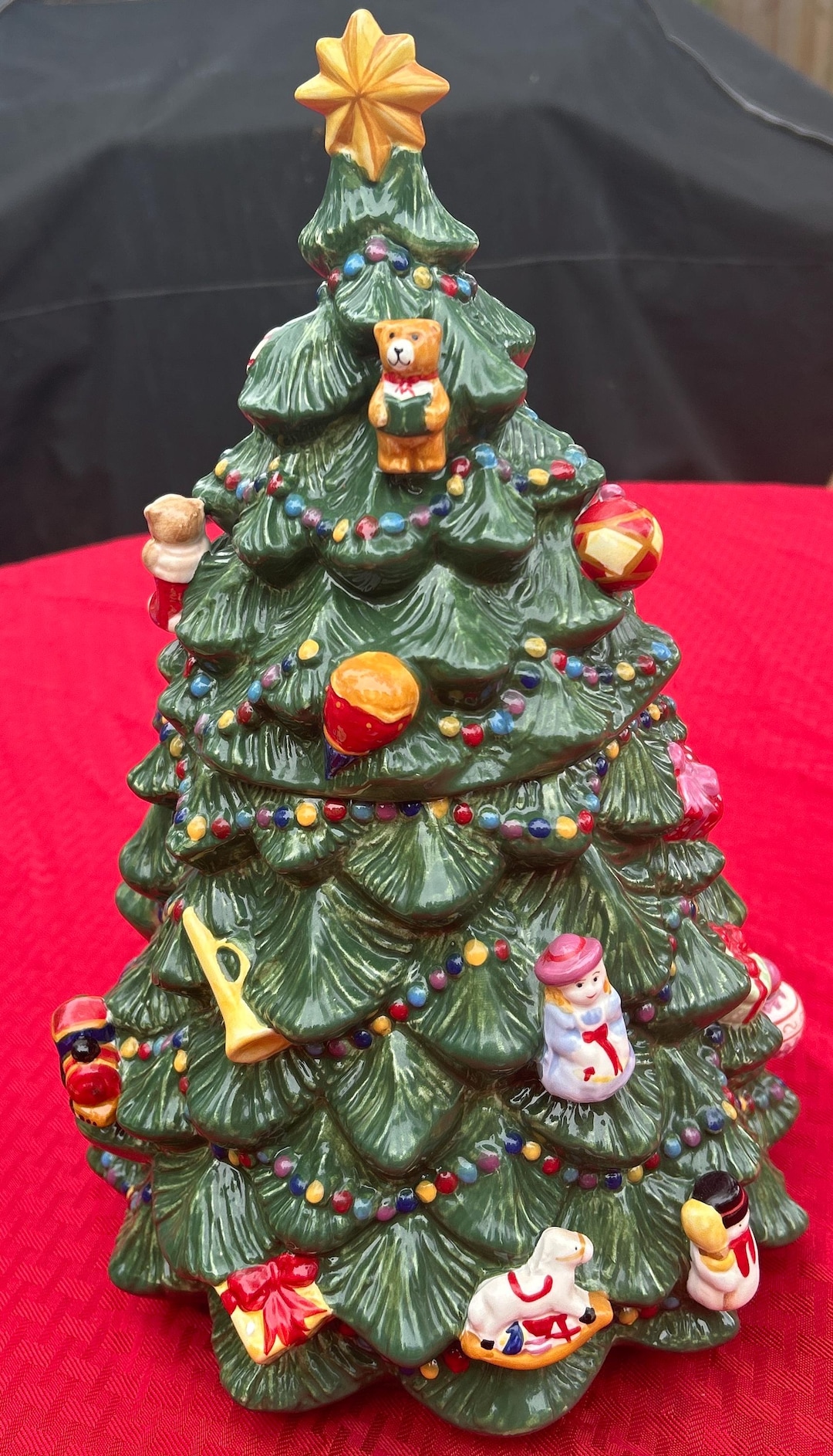 Christopher Radko Holiday Celebrations Christmas Tree 14.5” T Cookie ...