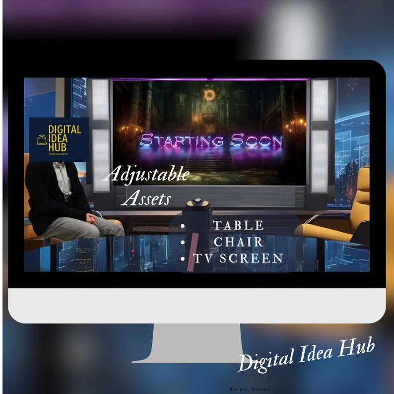 Elevate Your Presence: 'late Night Studio' Animated Background - Where ...