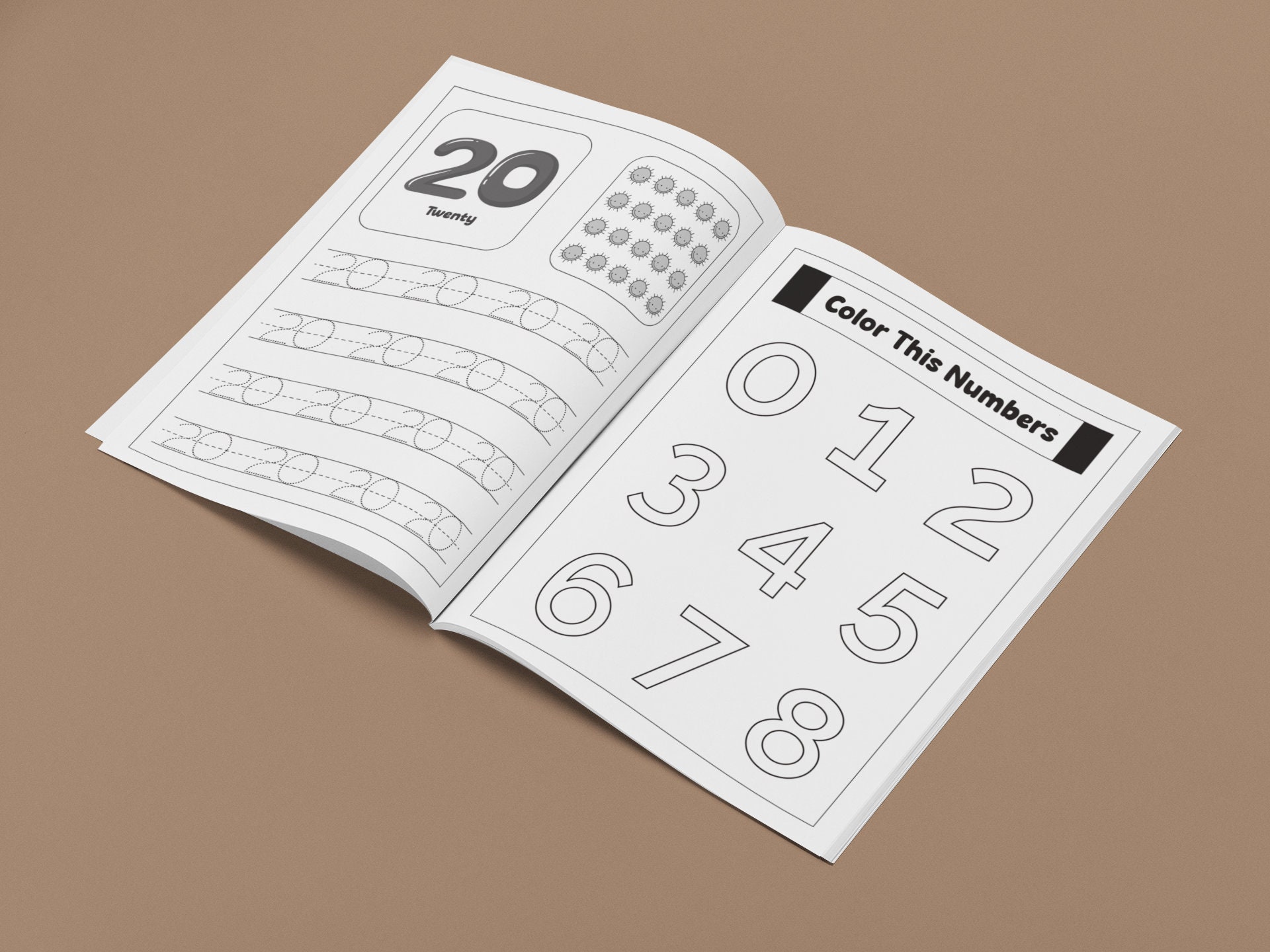 Beginners Math Workbook for Kids Preschool Workbook Toddler - Etsy