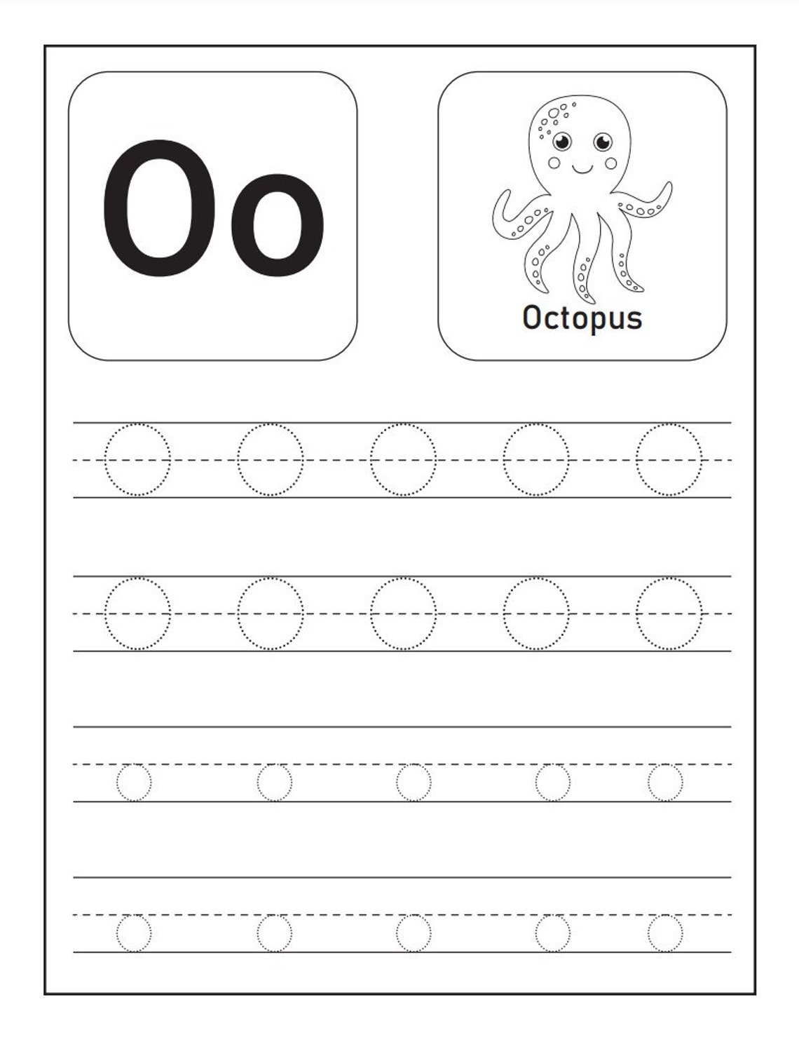 Fun Kids Learning ABC Worksheets: Letters, Tracing, Coloring, Alphanet ...