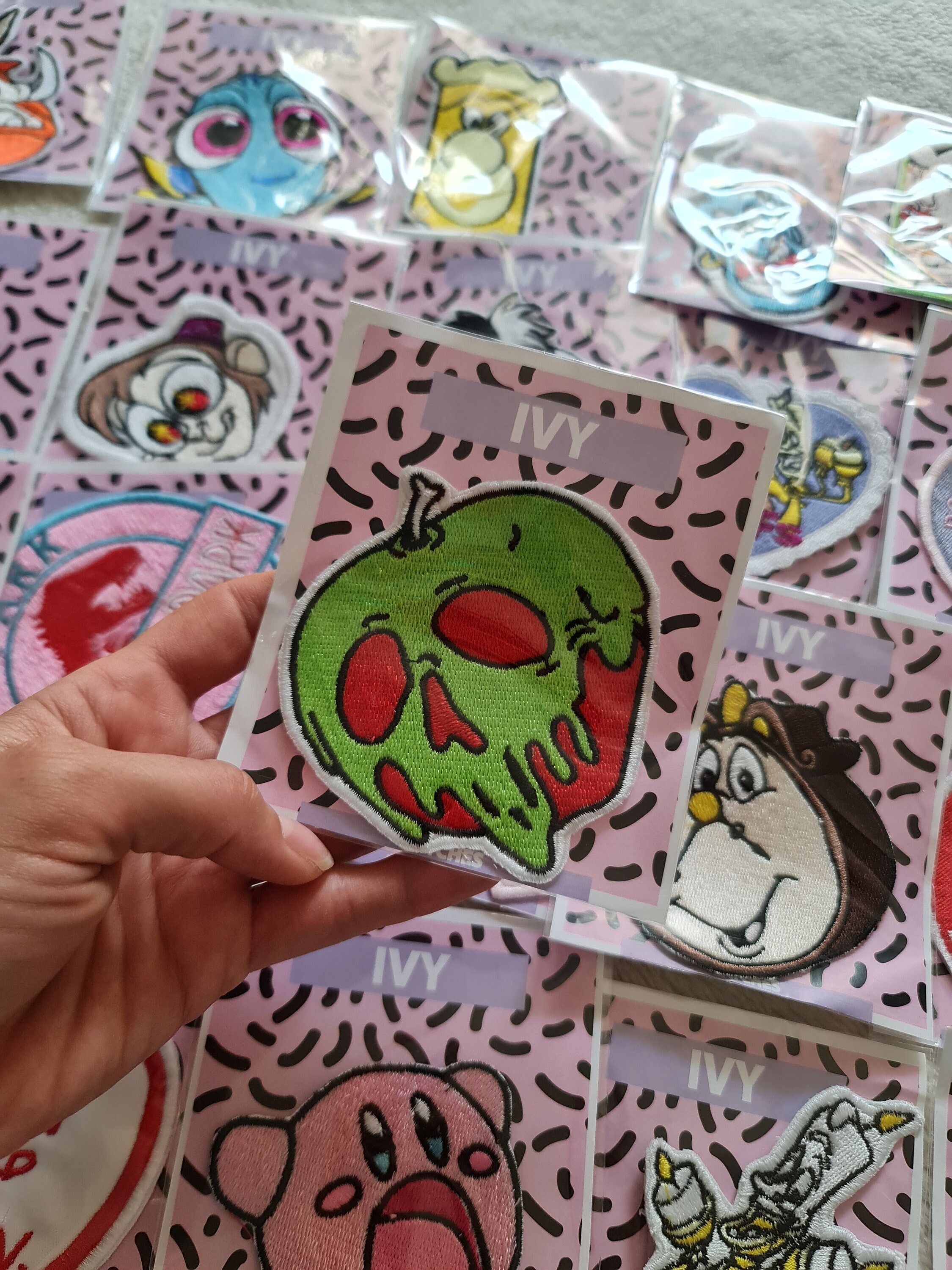 APPLE SNOW WHITE Patch Poison Apple - Etsy