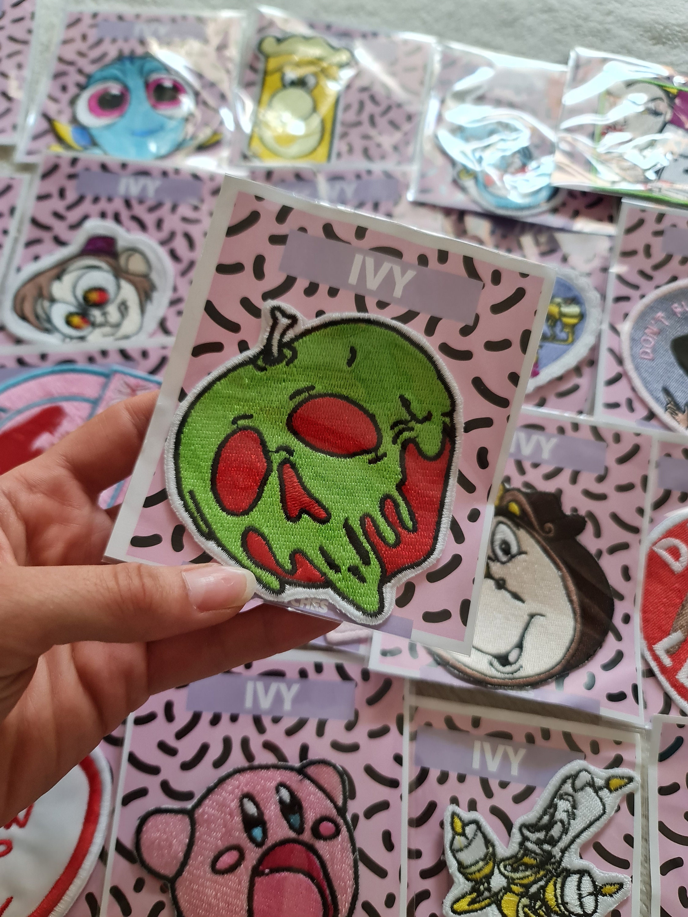 APPLE SNOW WHITE Patch Poison Apple - Etsy