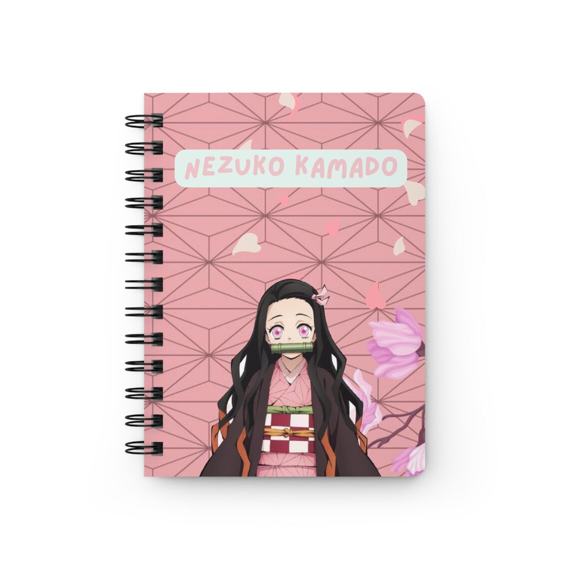 Nezuko Kamado Spiral Bound Journal - Etsy