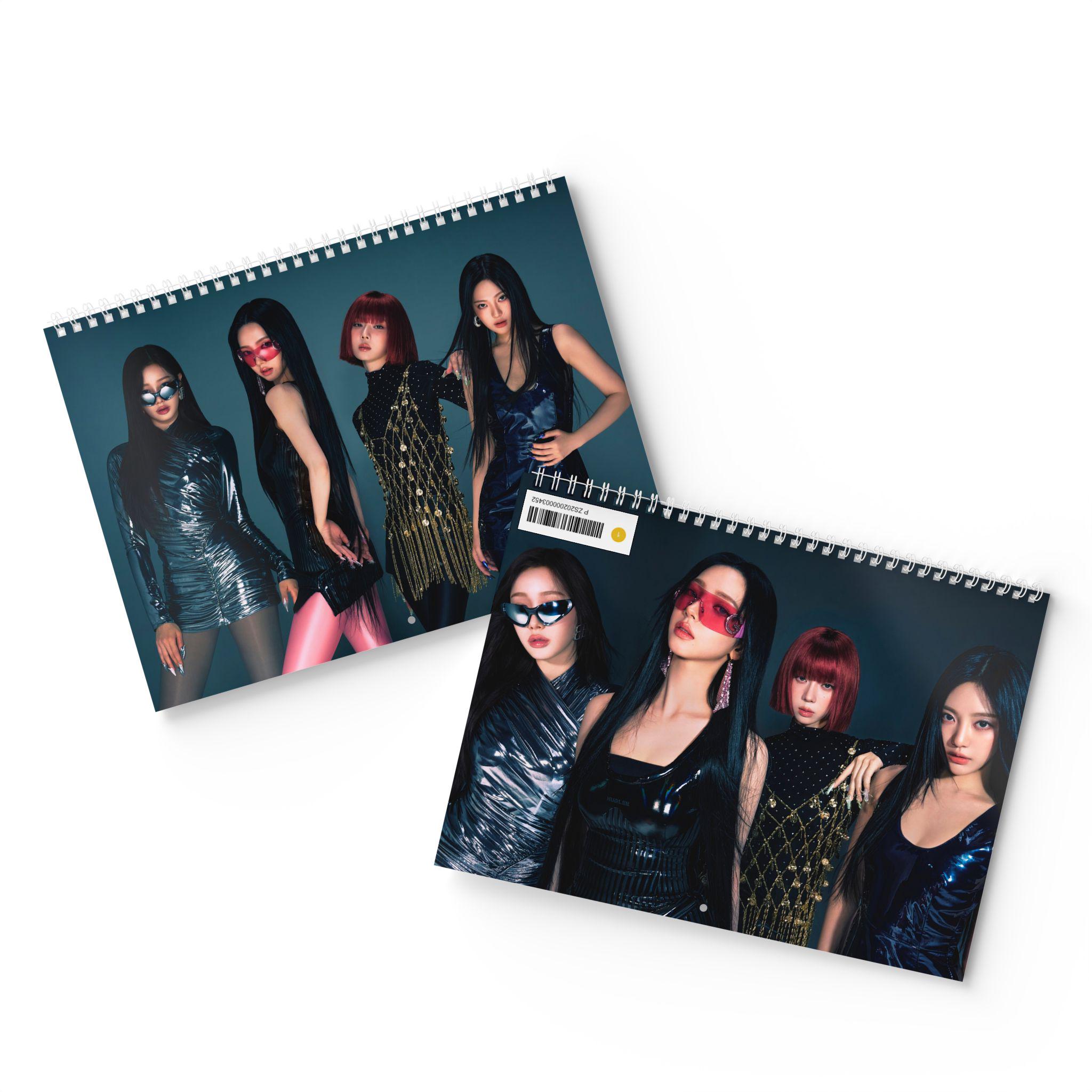 Aespa 2025 Wall Calendar, Aespa Kpop Design Standard Monthly Planner ...