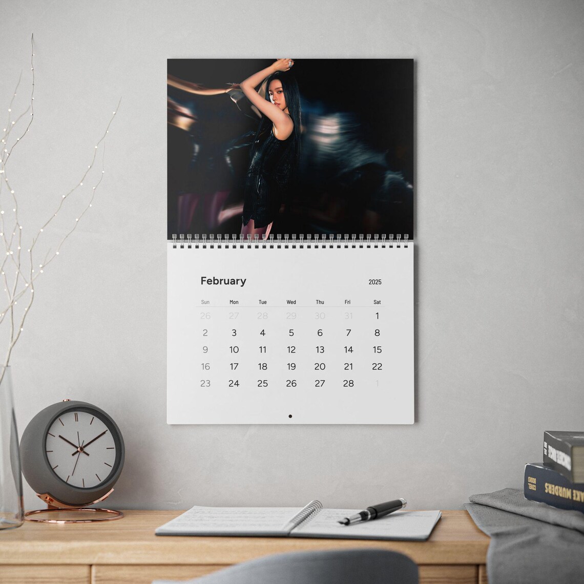 Aespa 2025 Wall Calendar, Aespa Kpop Design Standard Monthly Planner ...