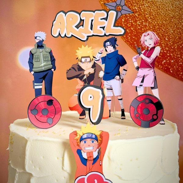 Naruto Cake Decorations - Etsy