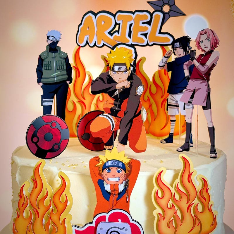 Naruto Cake Decorations - Etsy