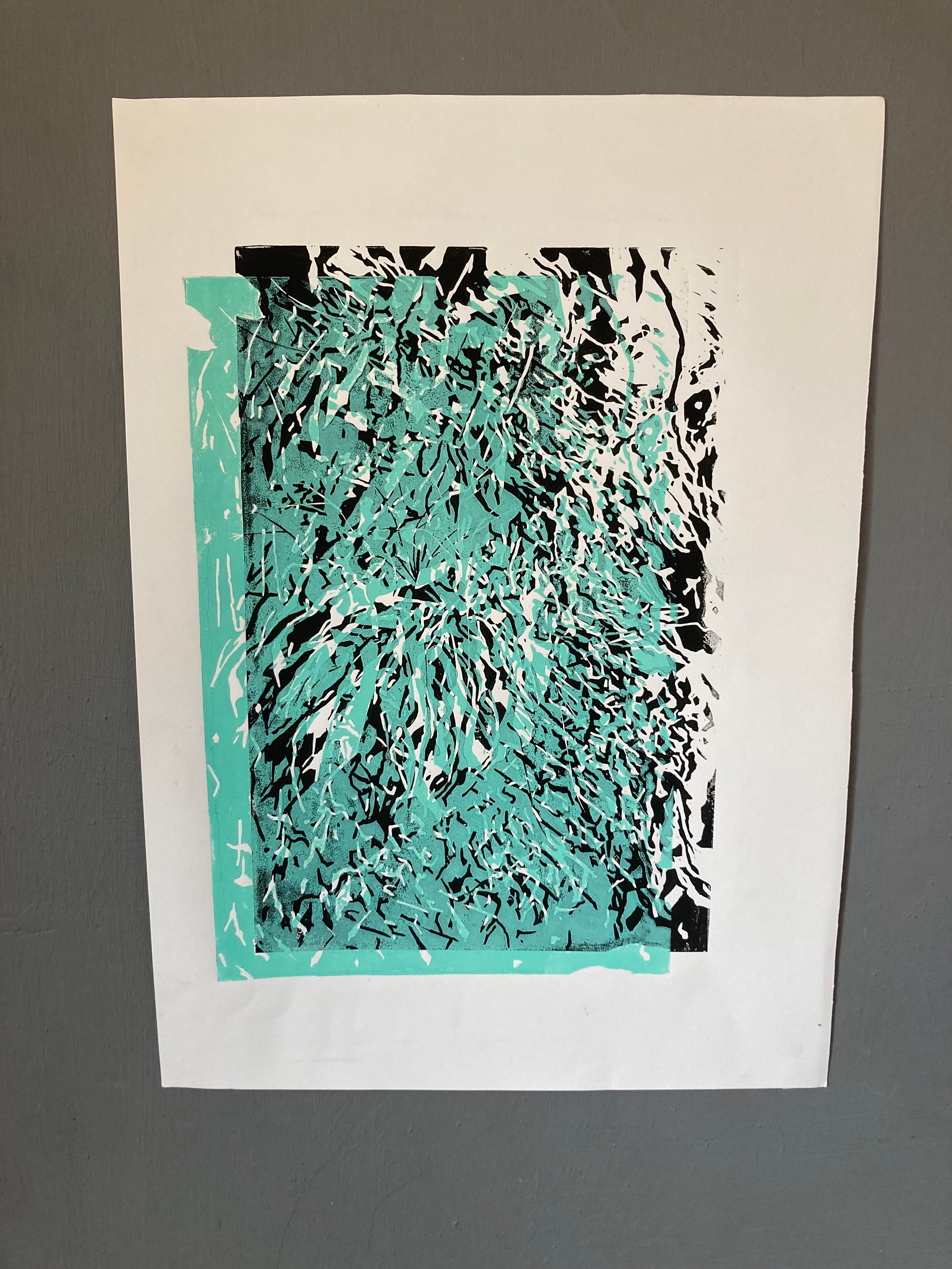 Offset Lino Print - Etsy