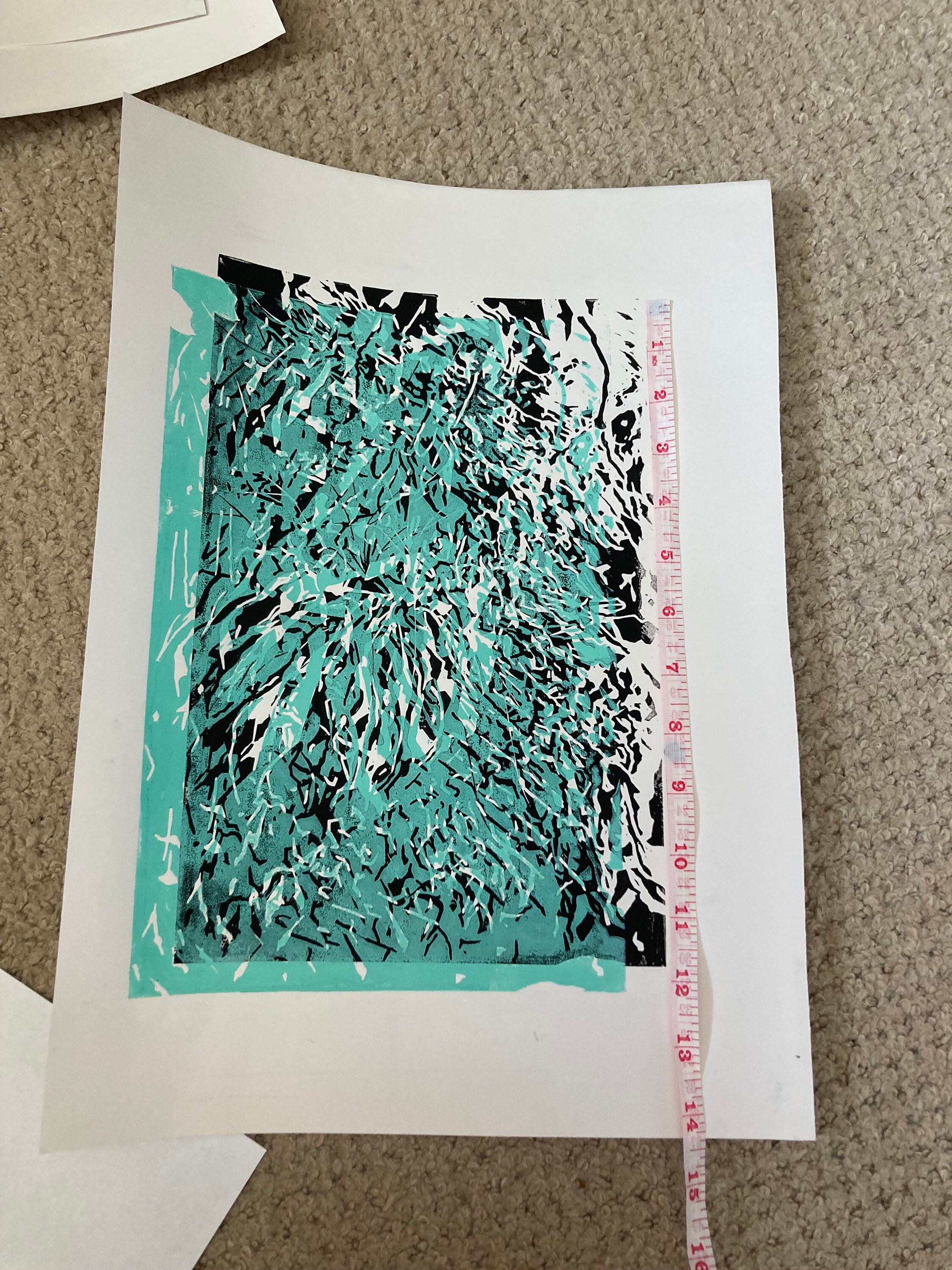Offset Lino Print - Etsy
