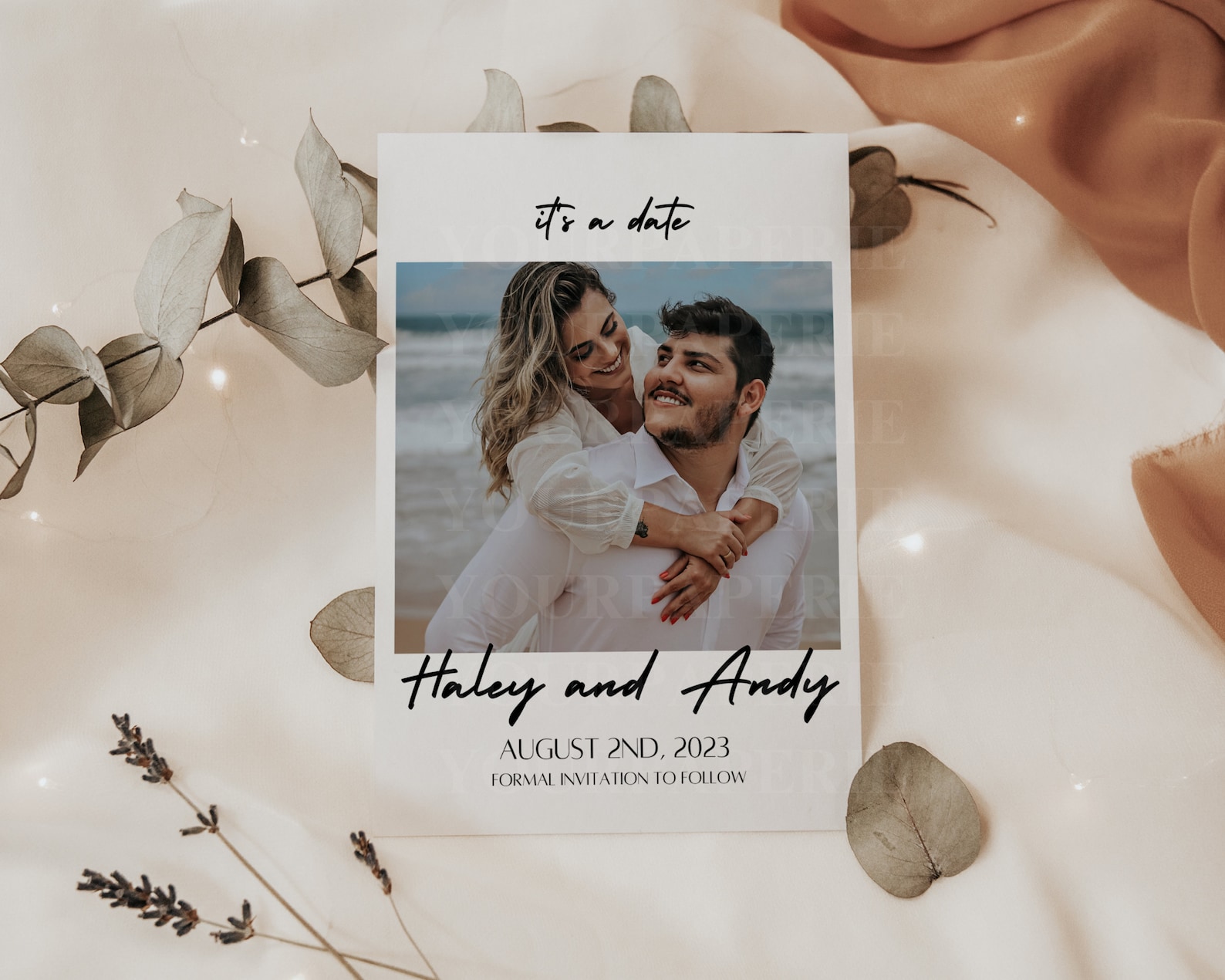 Printable Save the Date Editable Wedding Card Save the Date Template ...