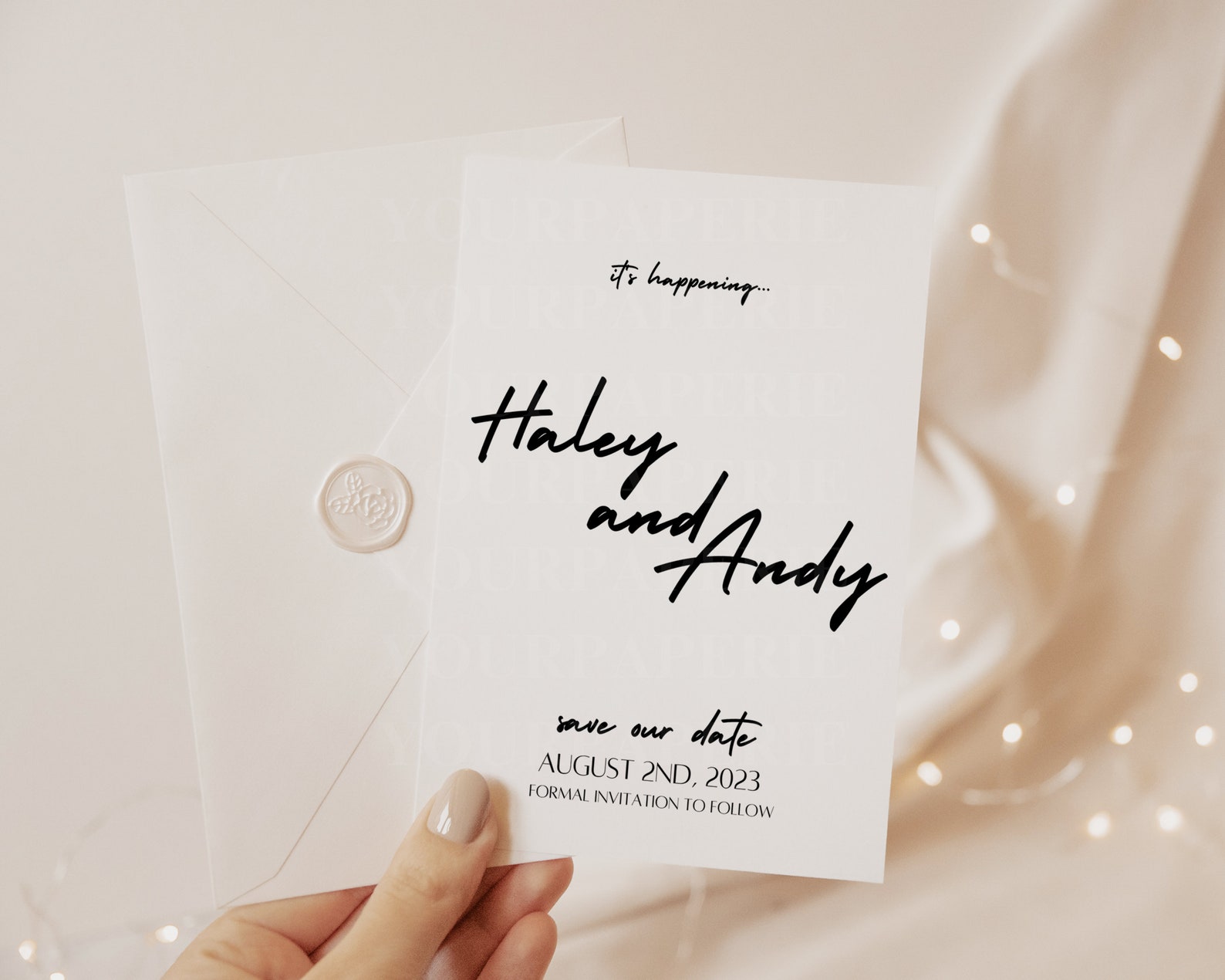 Printable Save the Date Editable Wedding Card Save the Date Template ...