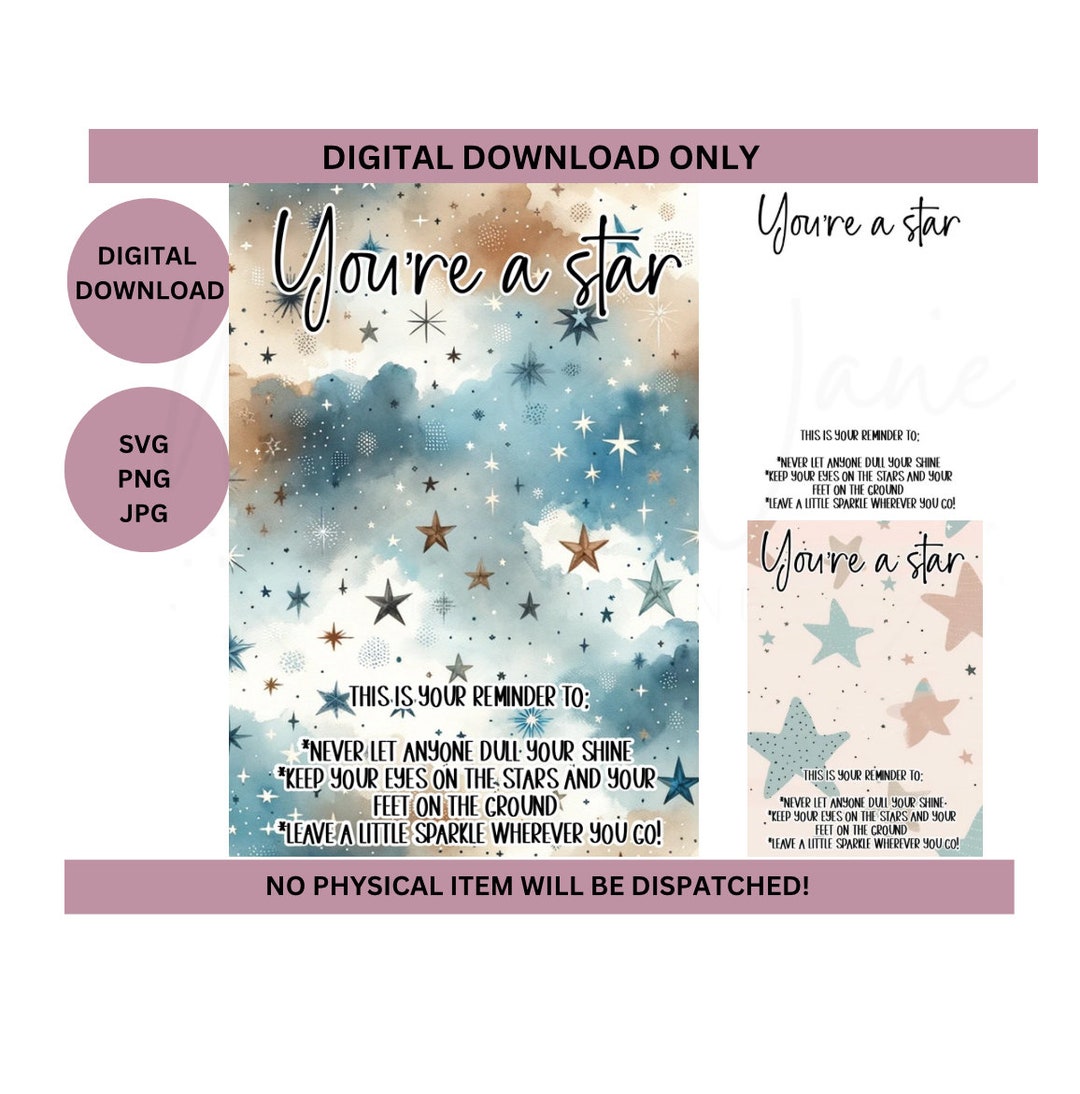 Your a Star Template, Anxiety, Worry and Anxiety Bundle, Teacher Bundle ...