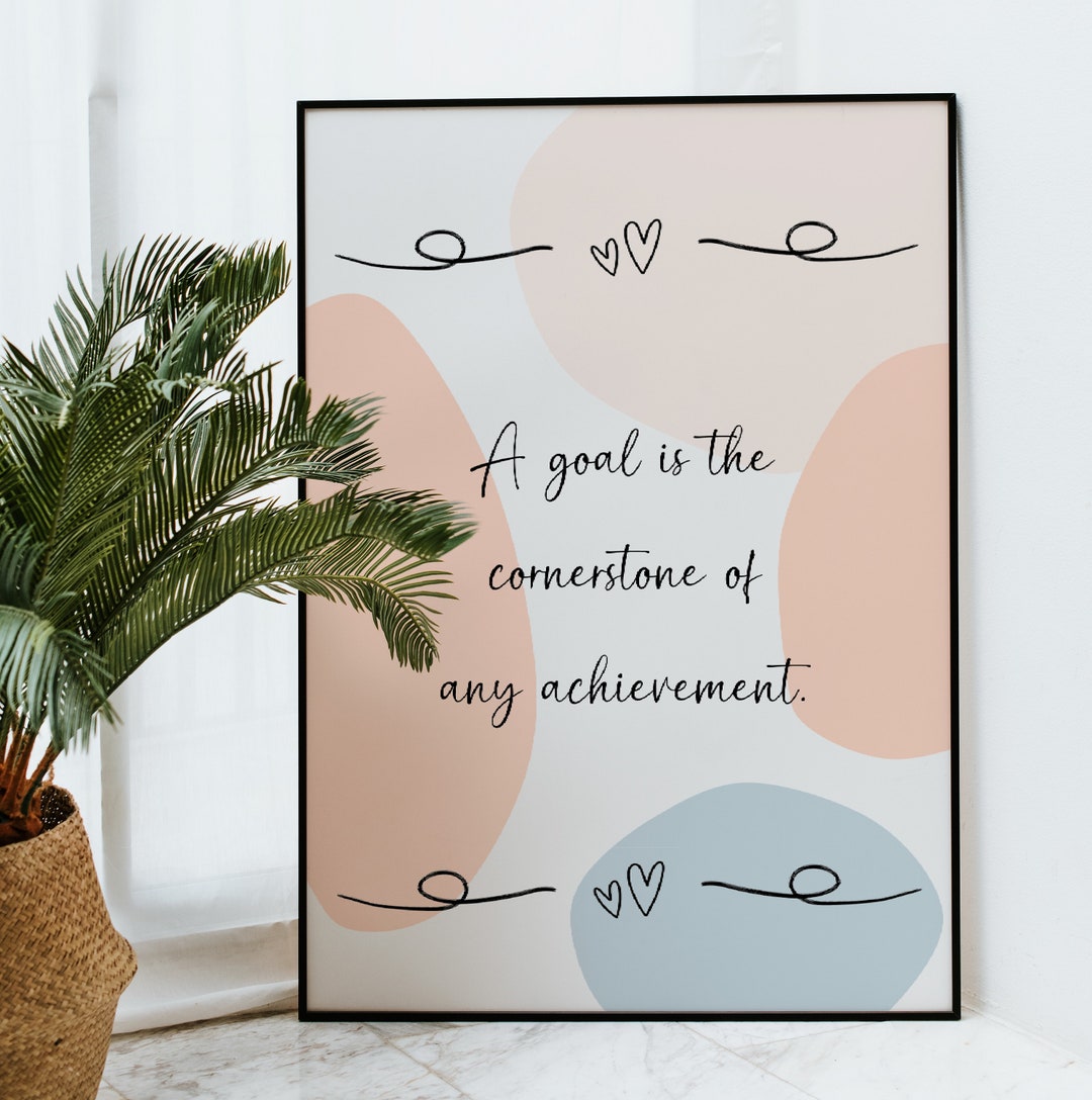 Positive Affirmation Poster – Inspirational Quote Wall Art – Digital ...