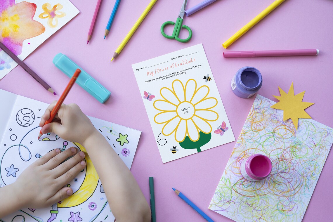 Printable Kids Gratitude Journal | Gratitude Worksheets for Children ...