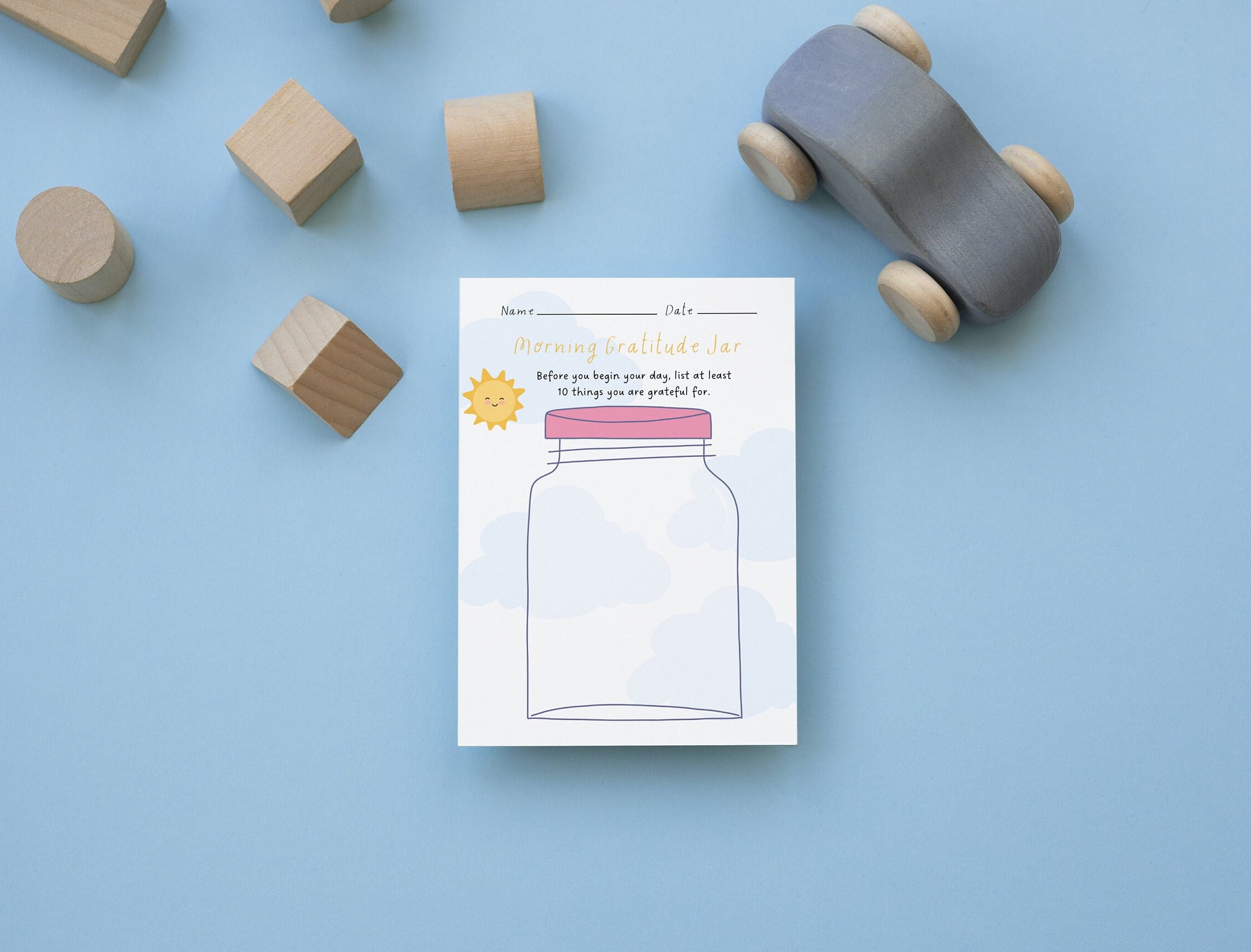 Printable Kids Gratitude Journal | Gratitude Worksheets for Children ...