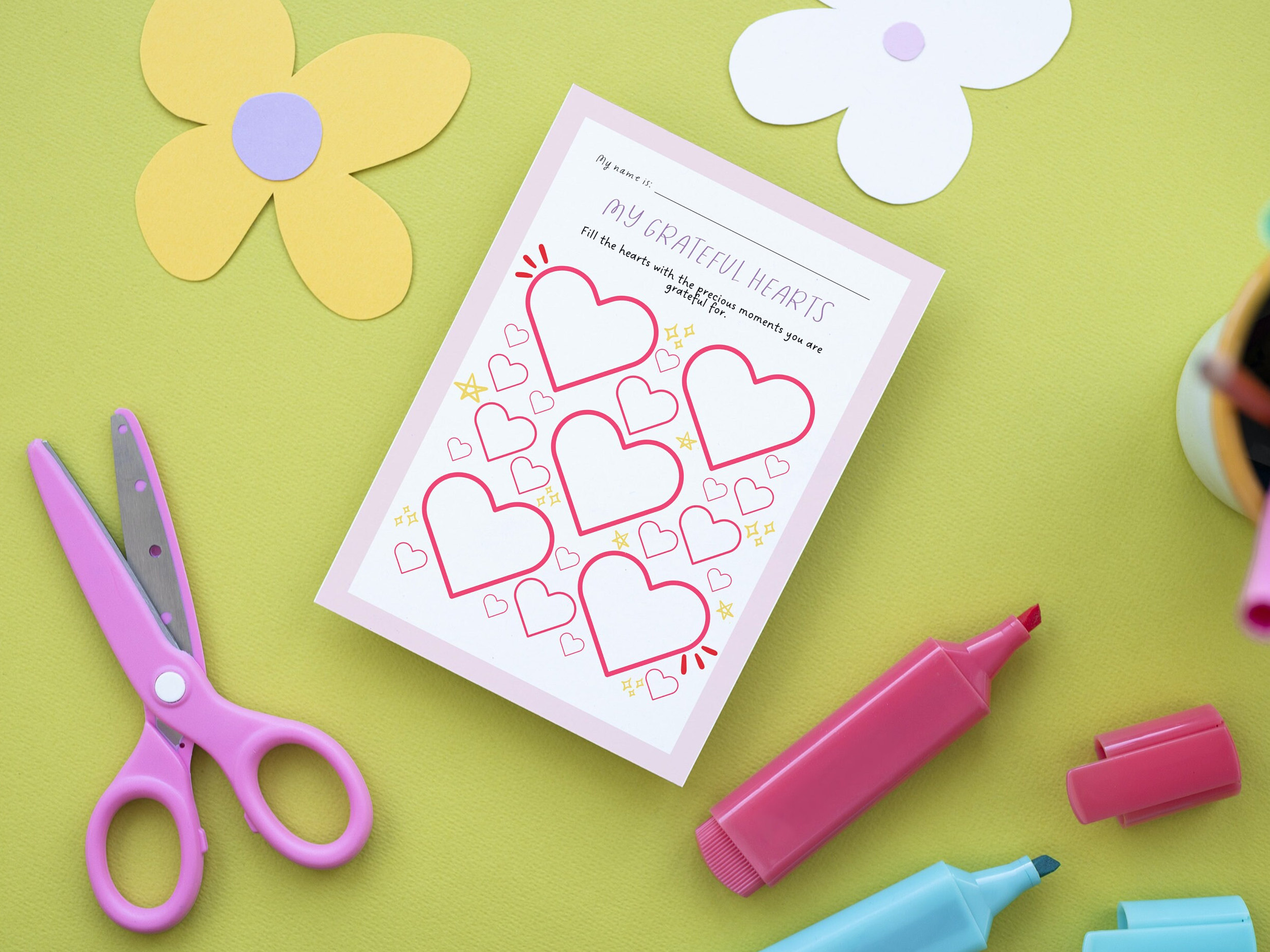 Printable Kids Gratitude Journal | Gratitude Worksheets for Children ...