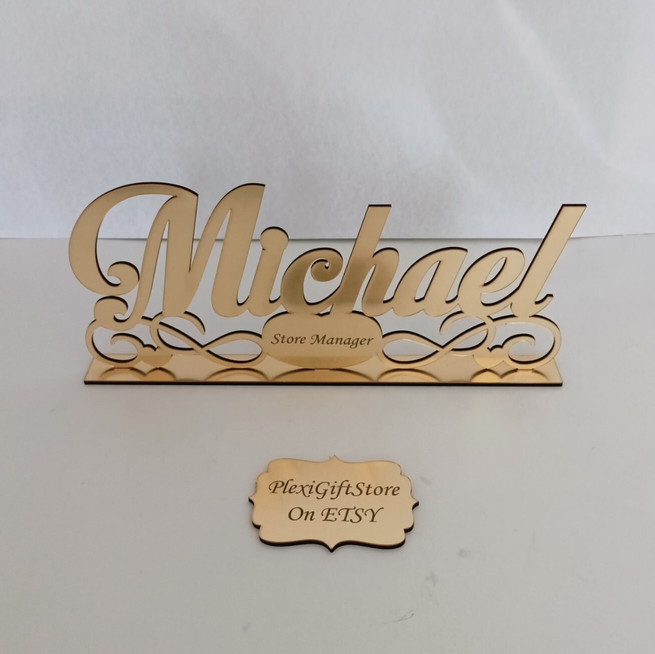 2 Desktop Nameplates 1 Door Welcome Sign 2 Key Chain - Etsy