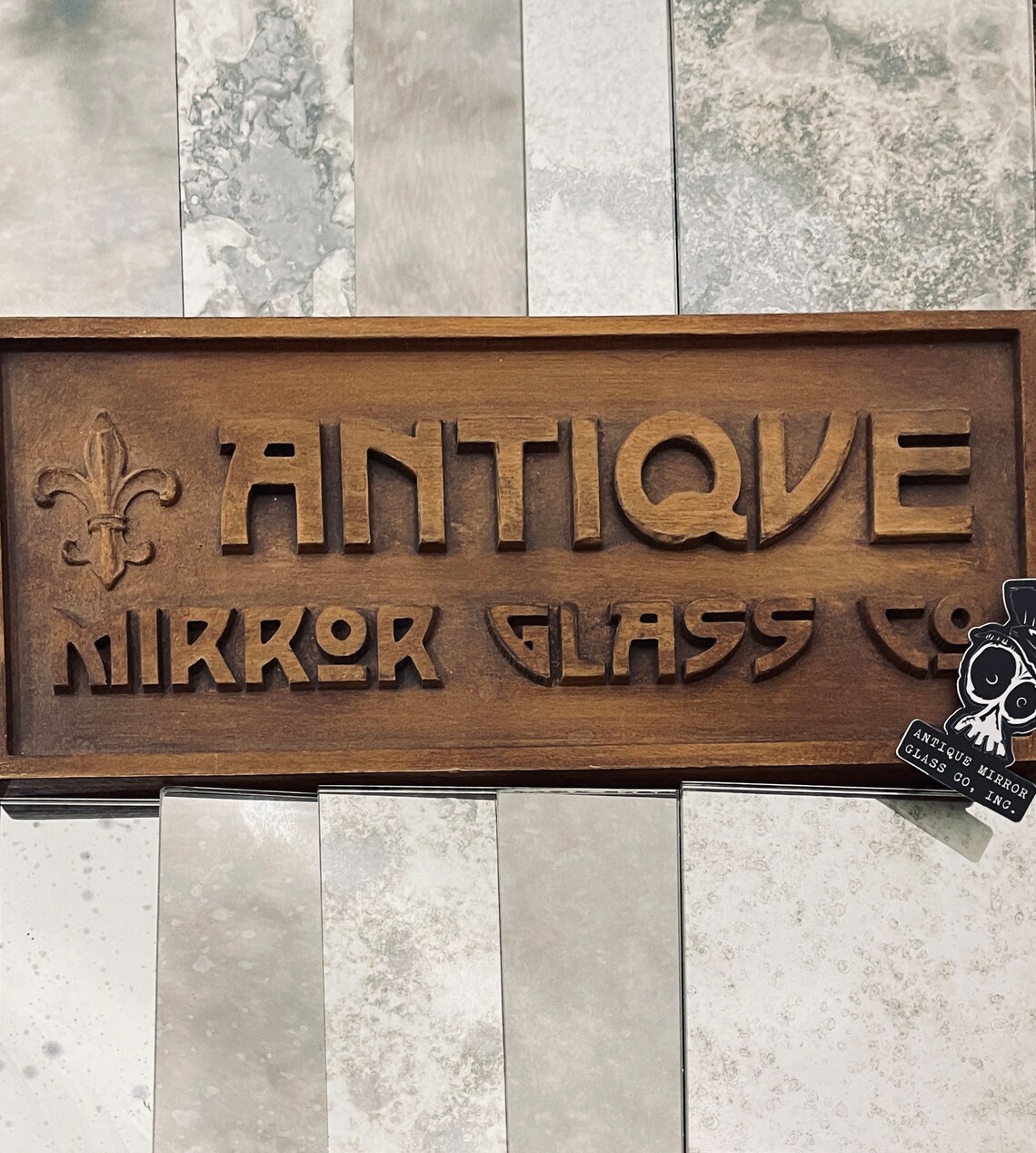 10 Piece Antique Mirror Glass Sample Pack - FREE SHIPPING - Etsy