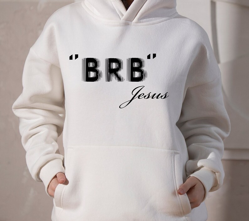 BRB Jesus Svg Cut File for Cricut, Funny Jesus Quote, Funny Easter Svg ...