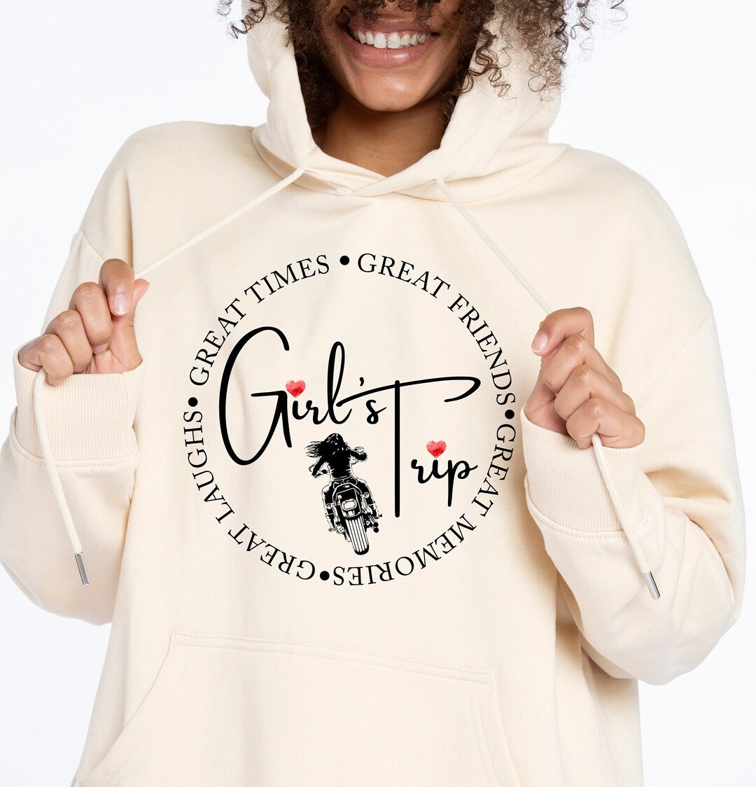 Girl's Trip 2023 Svg, Great Times, Great Friends, Memories, Laughs ...