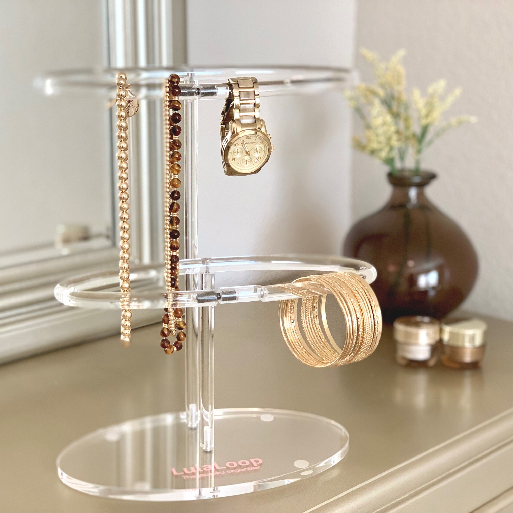 Premium Unique Jewelry Organizer, Stand, Tower for Bracelets, Bangles ...