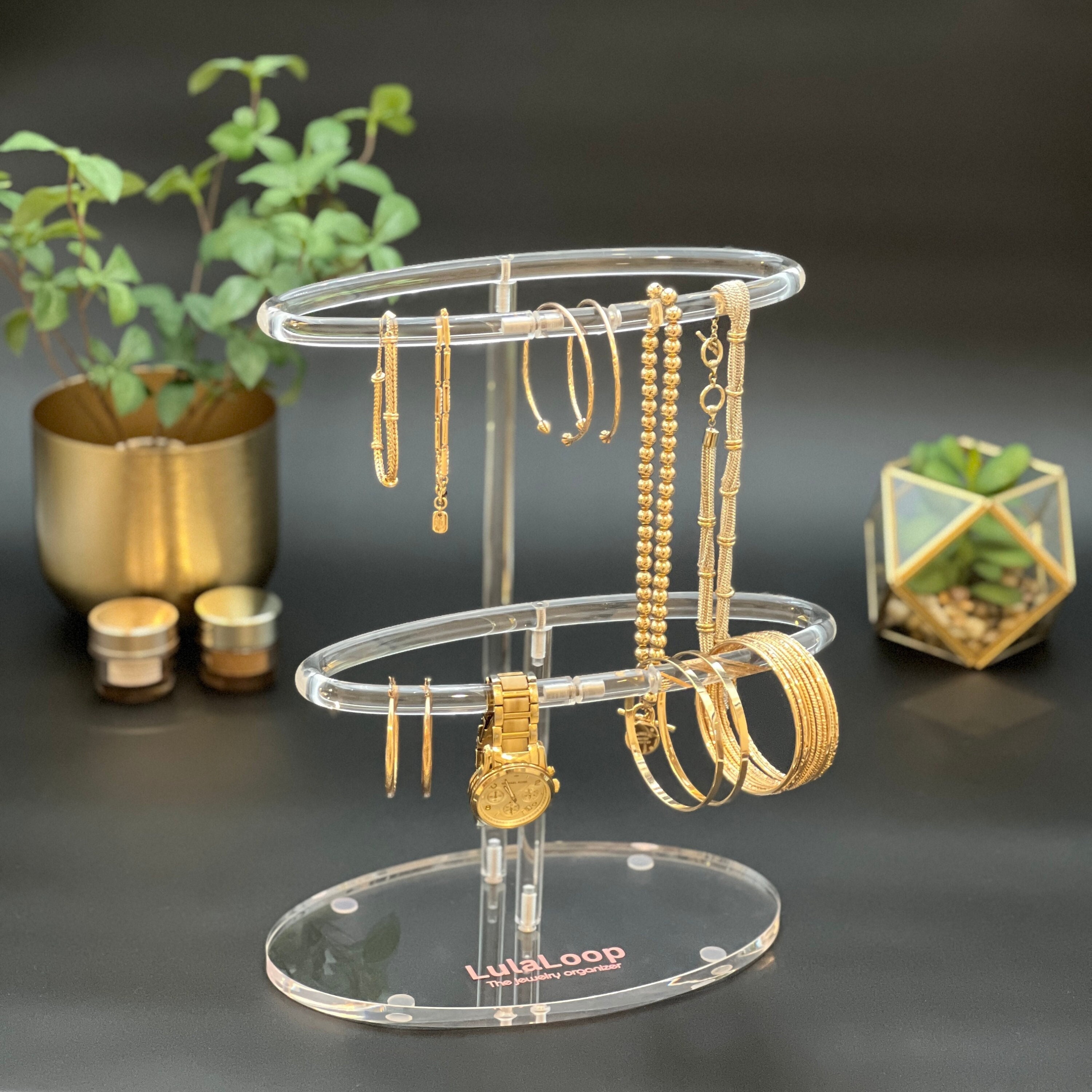 Premium Unique Jewelry Organizer Stand Tower for Bracelets - Etsy