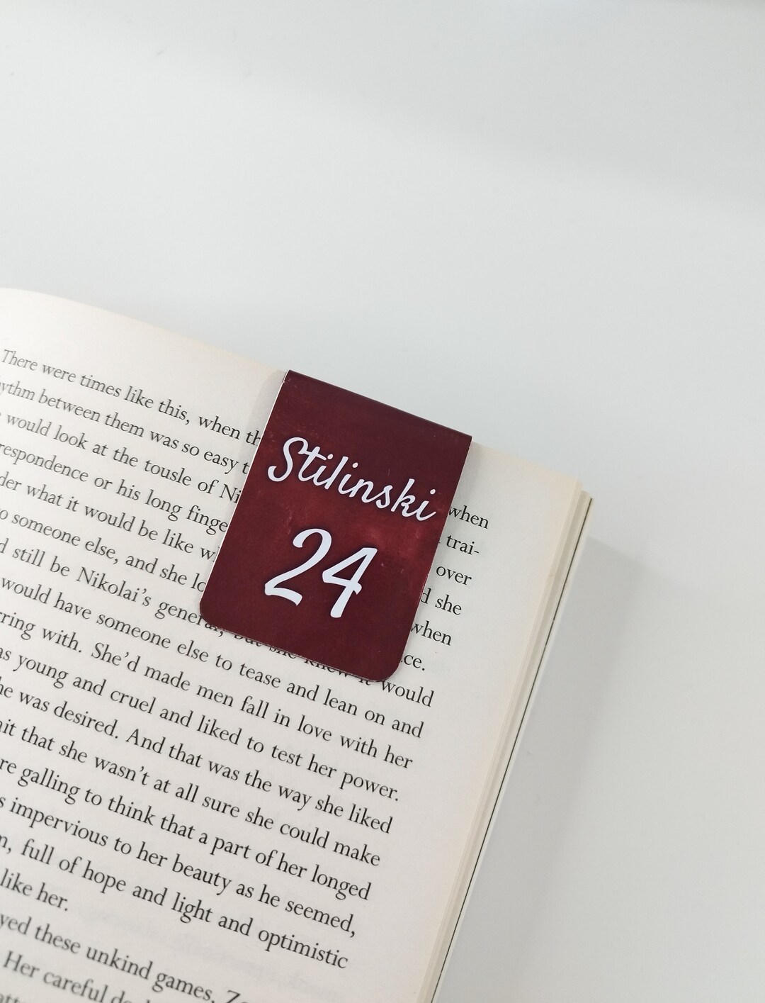 Stiles Stilinski Bookmark Teen Wolf Magnetic Bookmark Scott - Etsy
