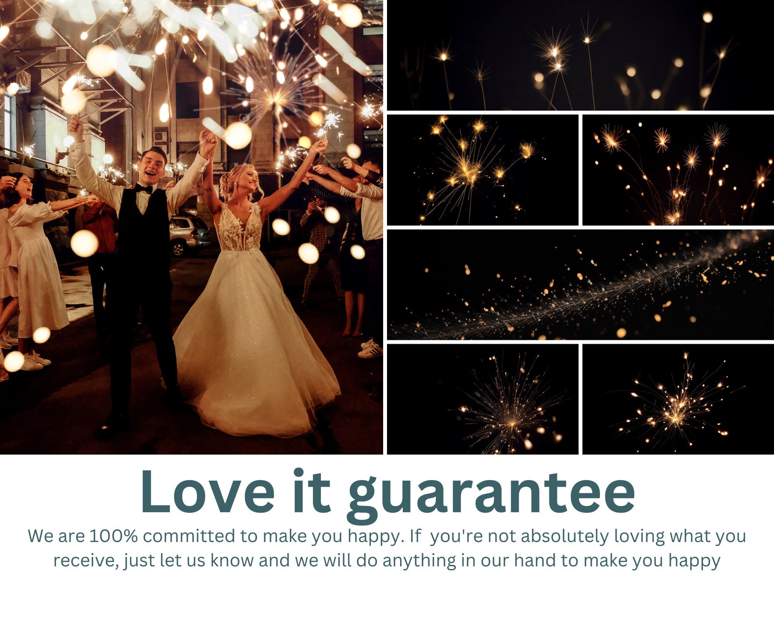 Sparkler Overlays for Photoshop, Bokeh Lights Overlay, Lightroom ...