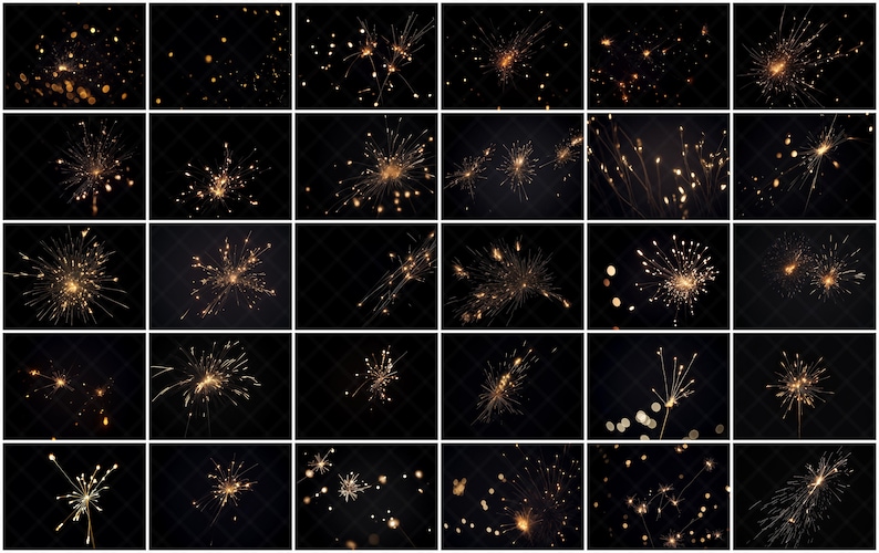 Sparkler Overlays for Photoshop, Bokeh Lights Overlay, Lightroom, Graduation Wedding Exit ...