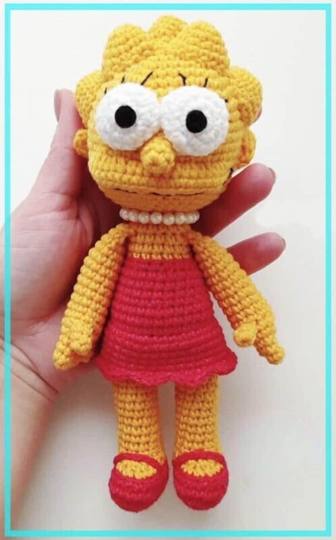Lisa CROCHET PATTERN (amigurumi, Crochet, Photo Tutorial PDF File) the ...