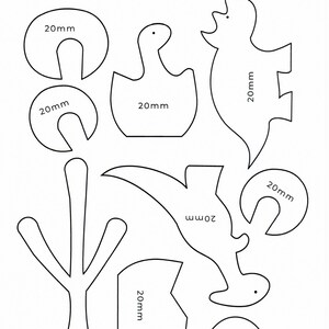 Jurassic World Set Template - Etsy
