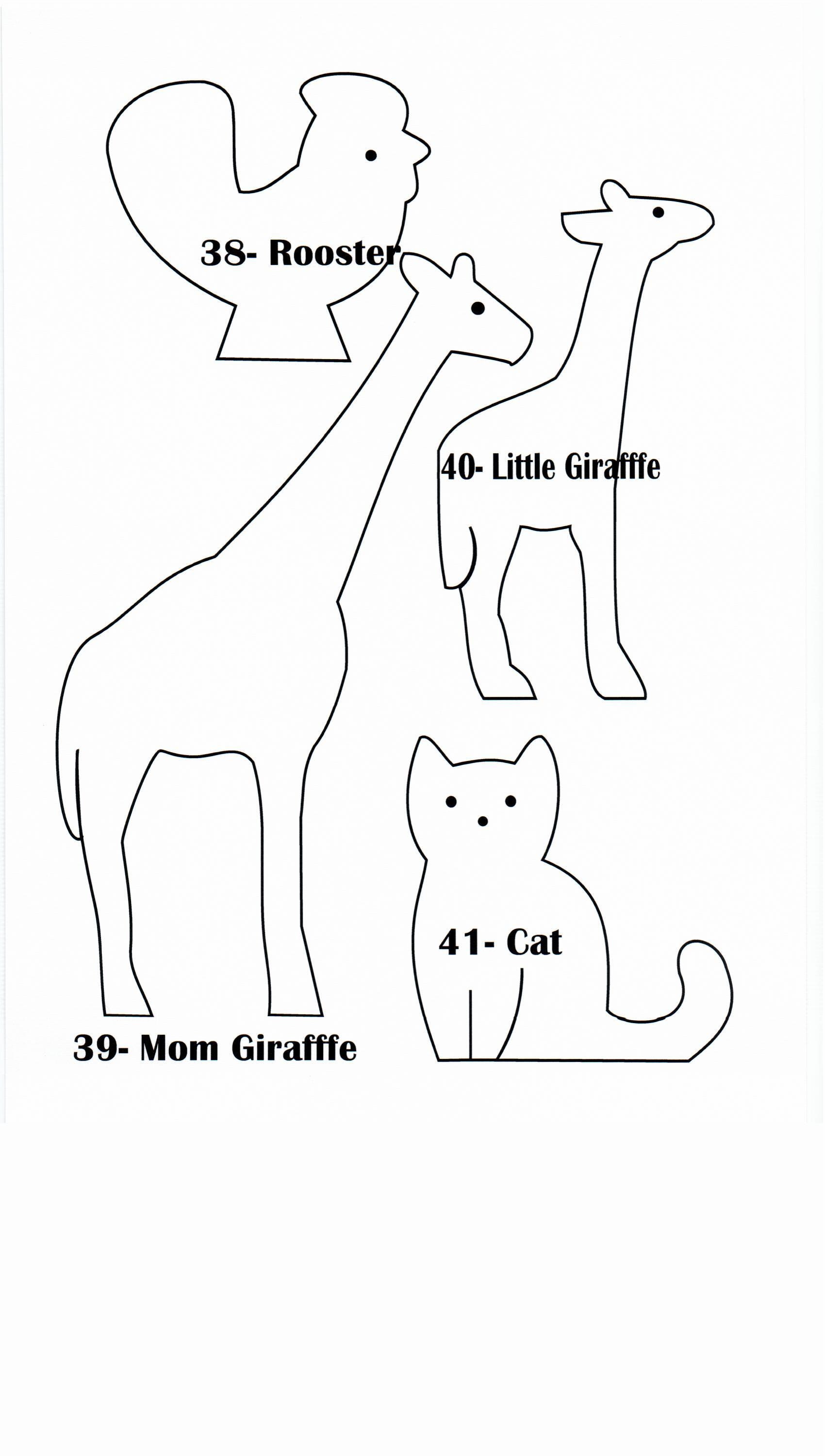 Animal Set Template 80+ - Etsy