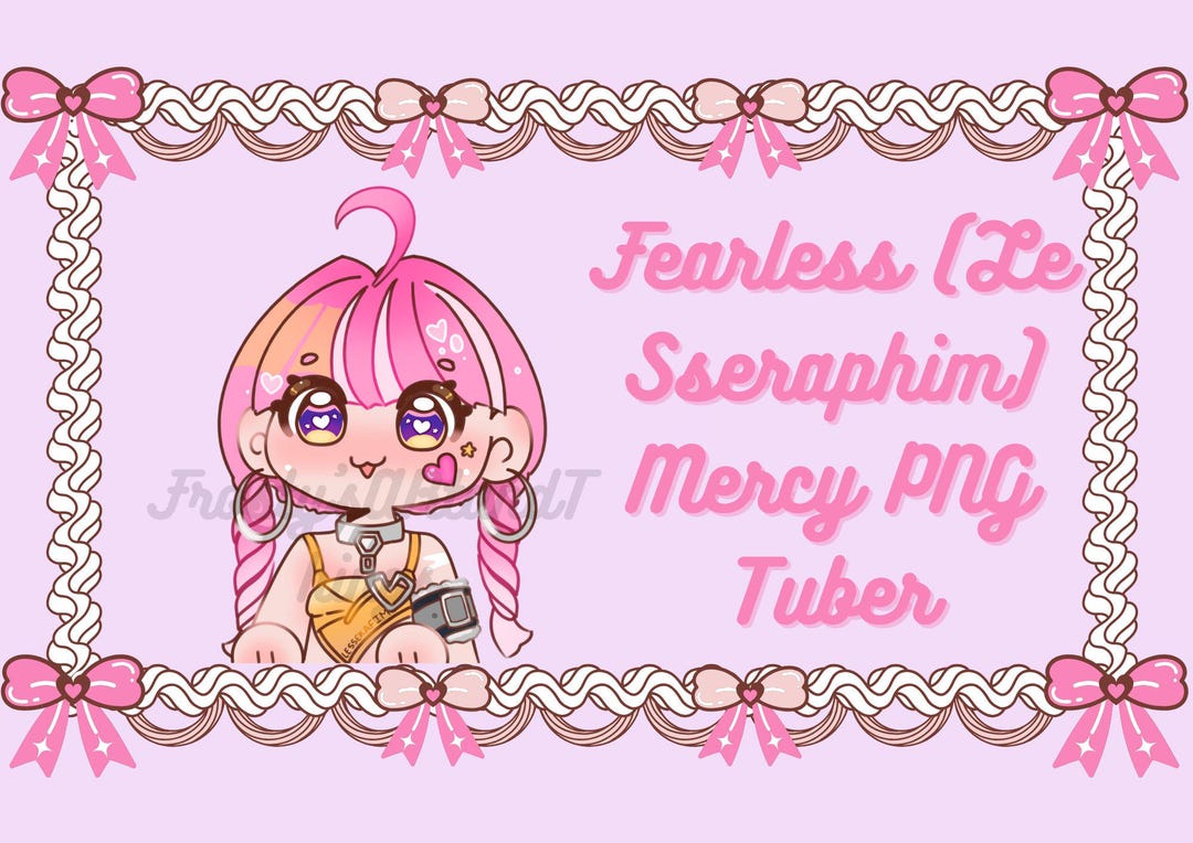Le Sserafim Mercy PNG Tuber para Twitch - Etsy Portugal