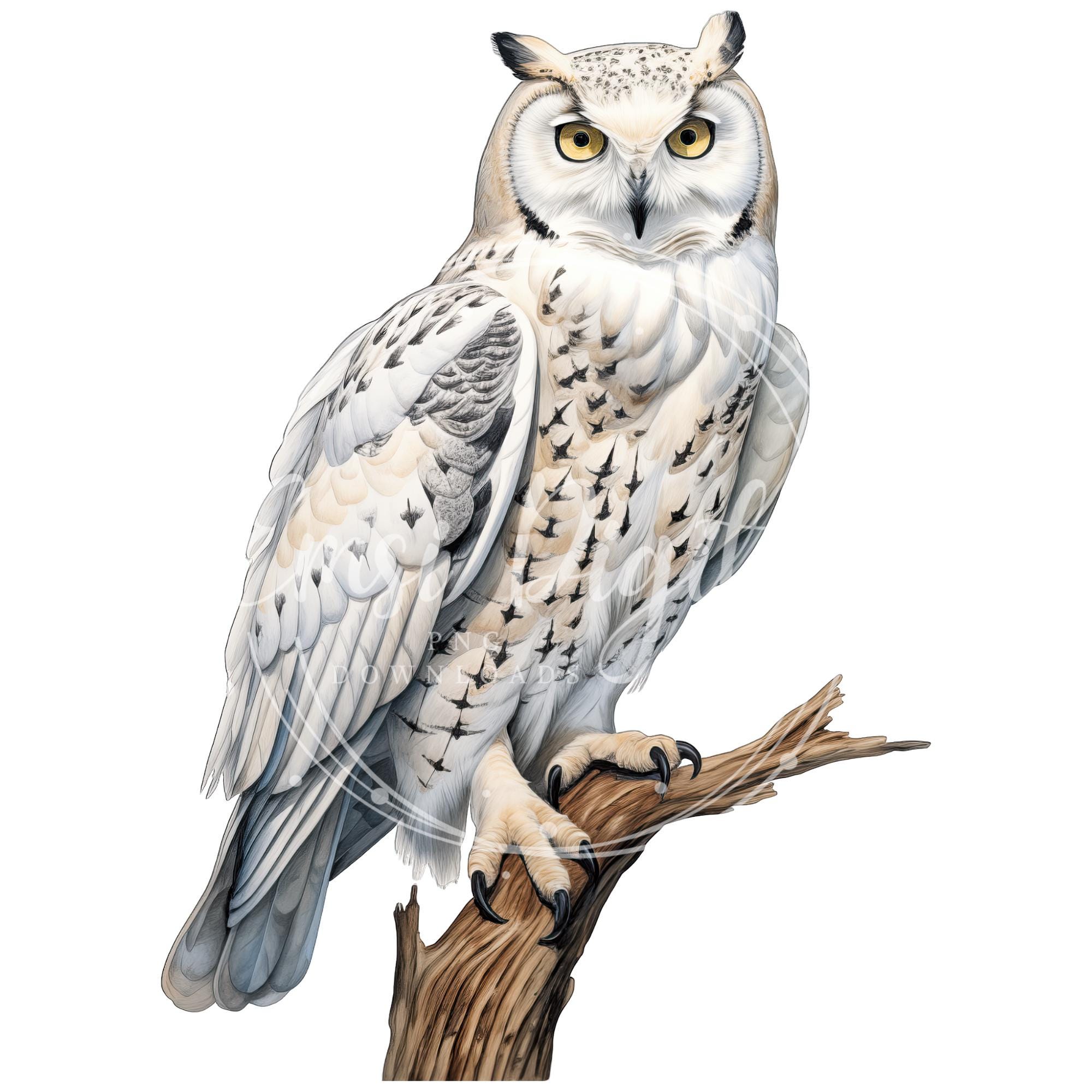 Owl Clipart | High-quality Transparent PNG | Watercolor Illustration ...