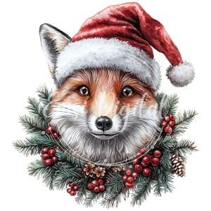 Christmas Woodland Animals Clipart | High-quality Transparent PNG ...