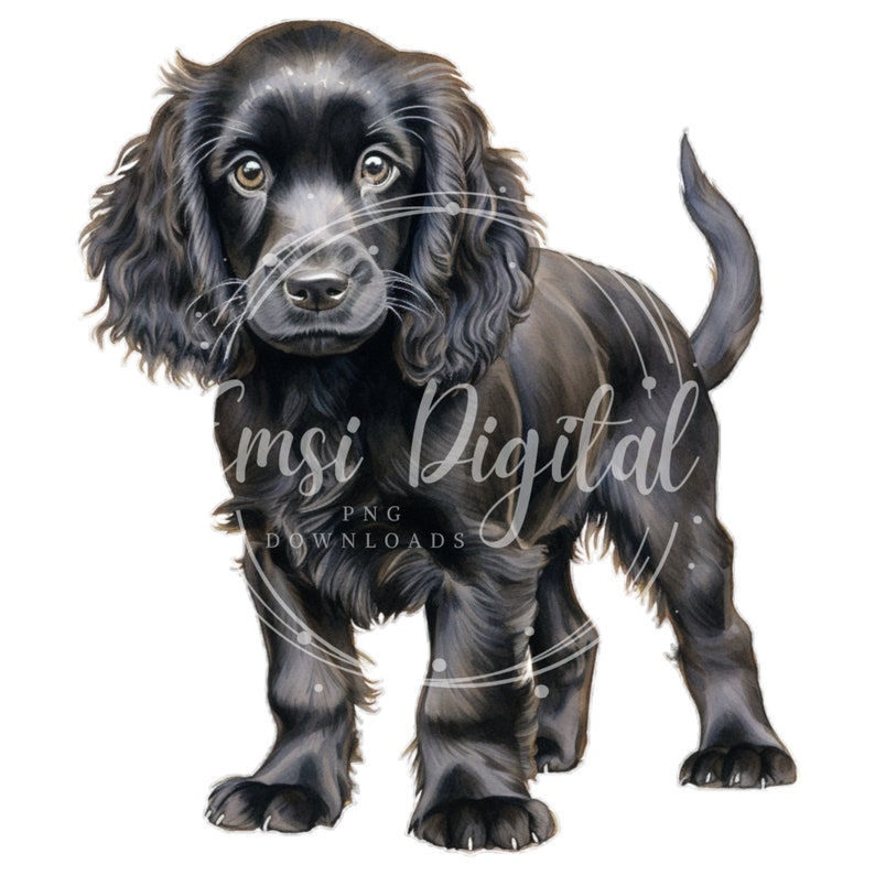 Cocker Spaniel Puppy Clipart | High-quality Transparent PNG ...