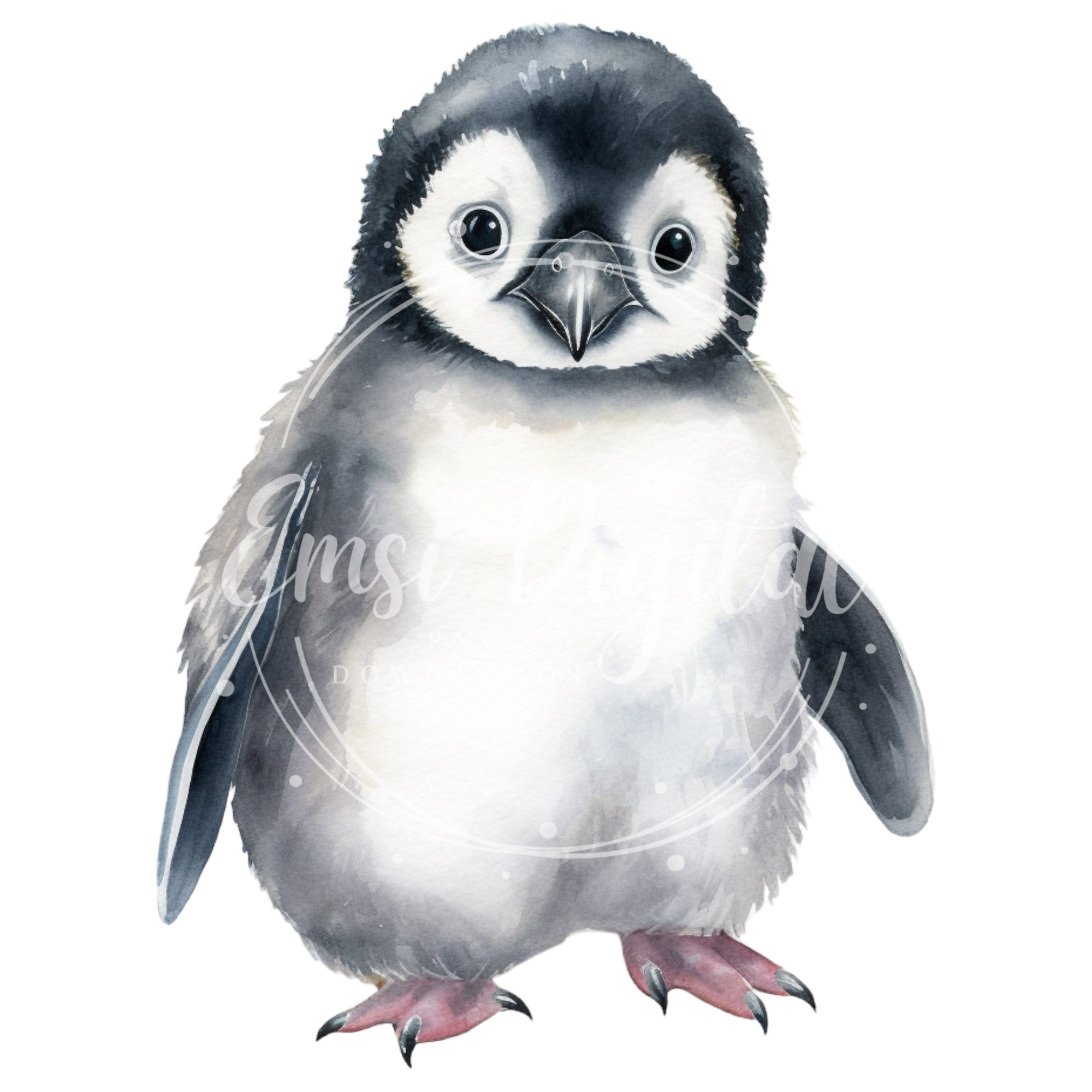Baby Penguin Clipart High-quality Transparent PNG - Etsy