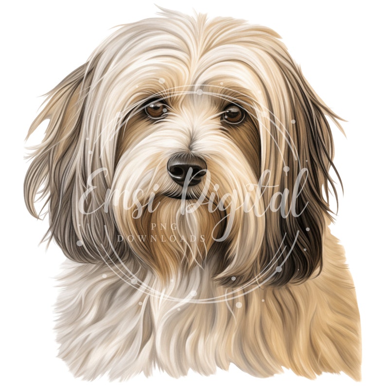 Havanese Clipart High-quality Transparent PNG Watercolor Dog ...