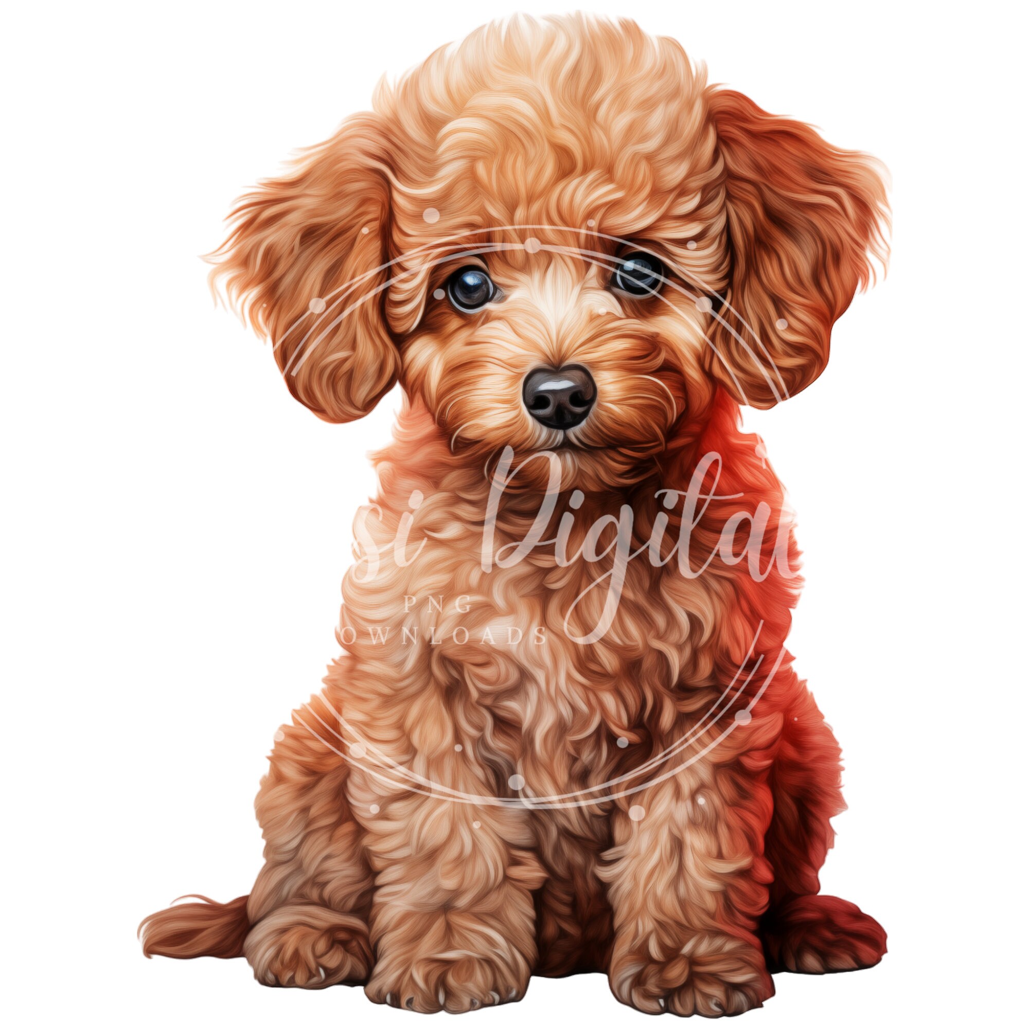 Poodle Clipart High-quality Transparent PNG Watercolor Puppy Dog ...